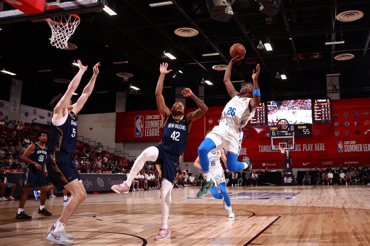 Photos: Pelicans vs. Thunder | 2025 NBA Summer League 7/16/25 | New ...