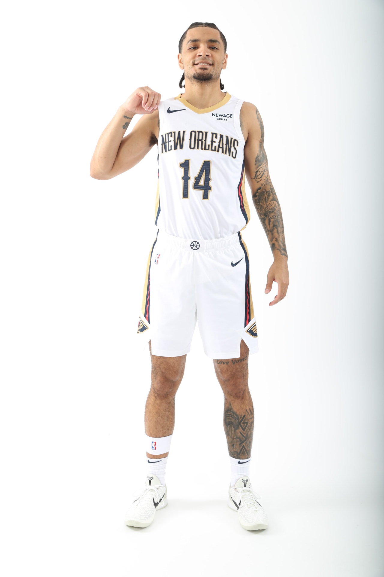 Photos: First Look at Pelicans Rookies in Uniform | New Orleans Pelicans
