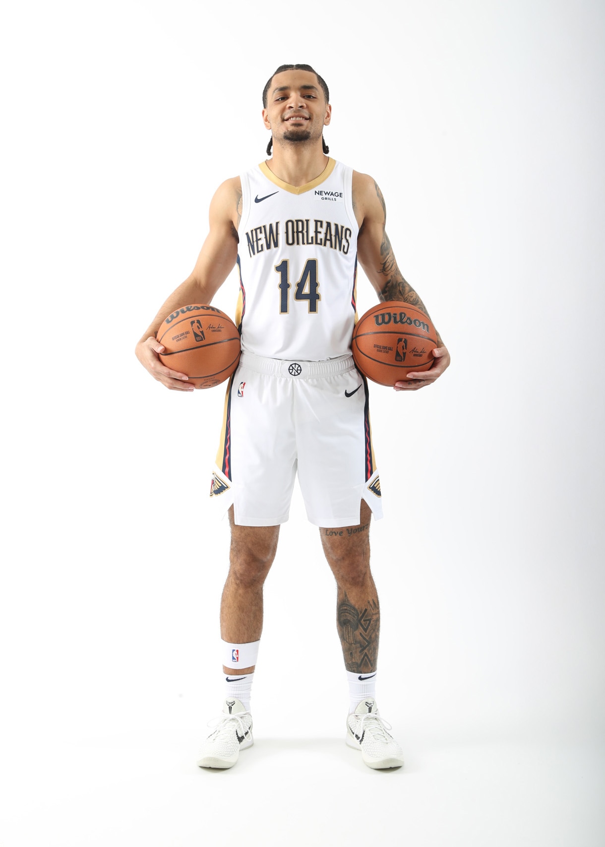 Photos: First Look at Pelicans Rookies in Uniform | New Orleans Pelicans