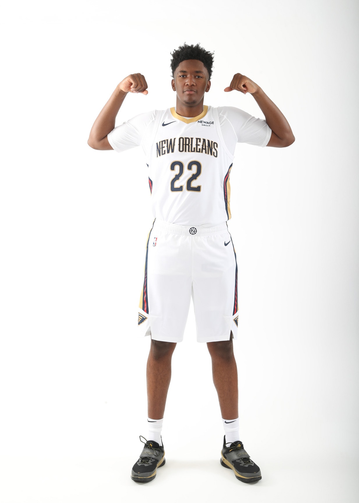 Photos: First Look at Pelicans Rookies in Uniform | New Orleans Pelicans