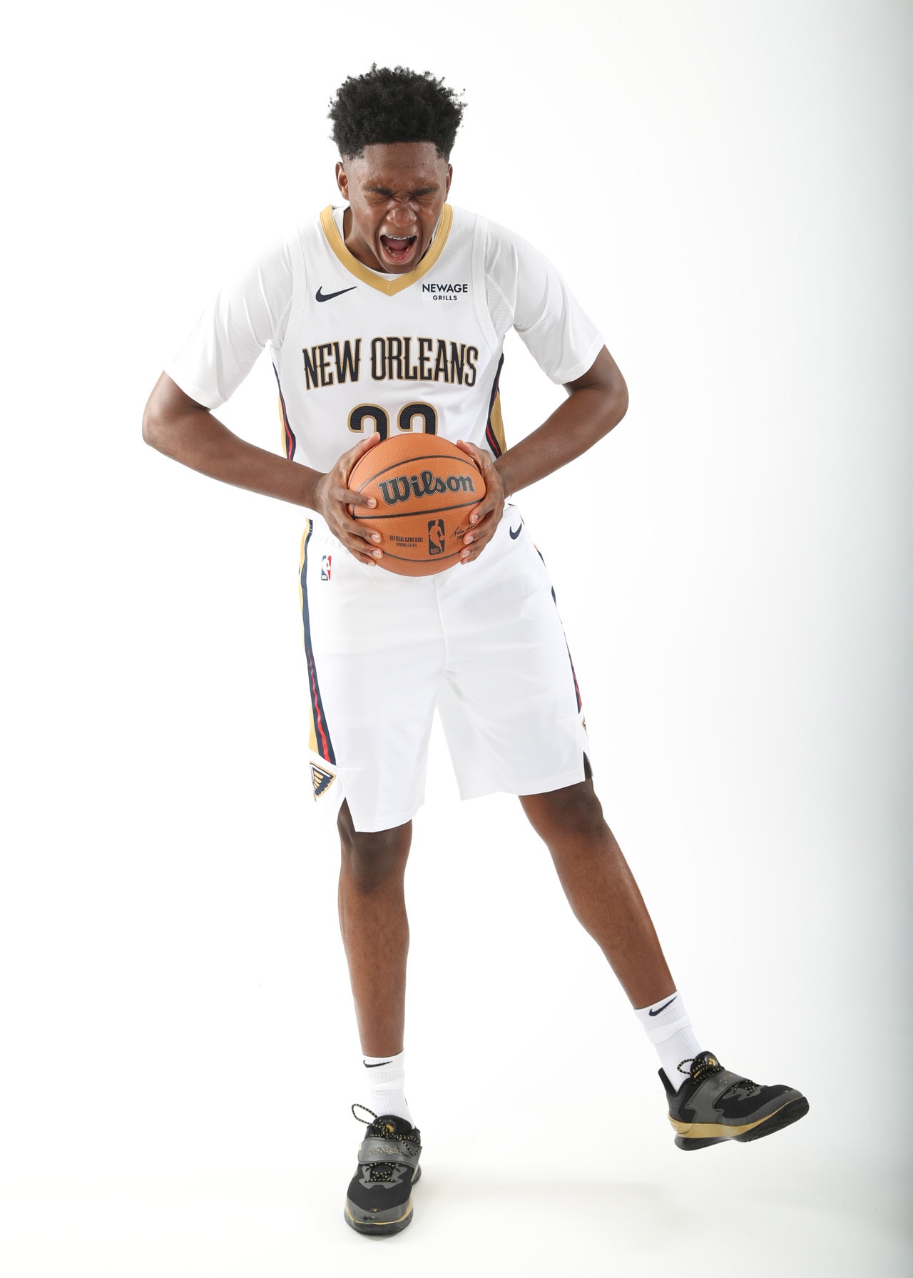 Photos: First Look at Pelicans Rookies in Uniform | New Orleans Pelicans