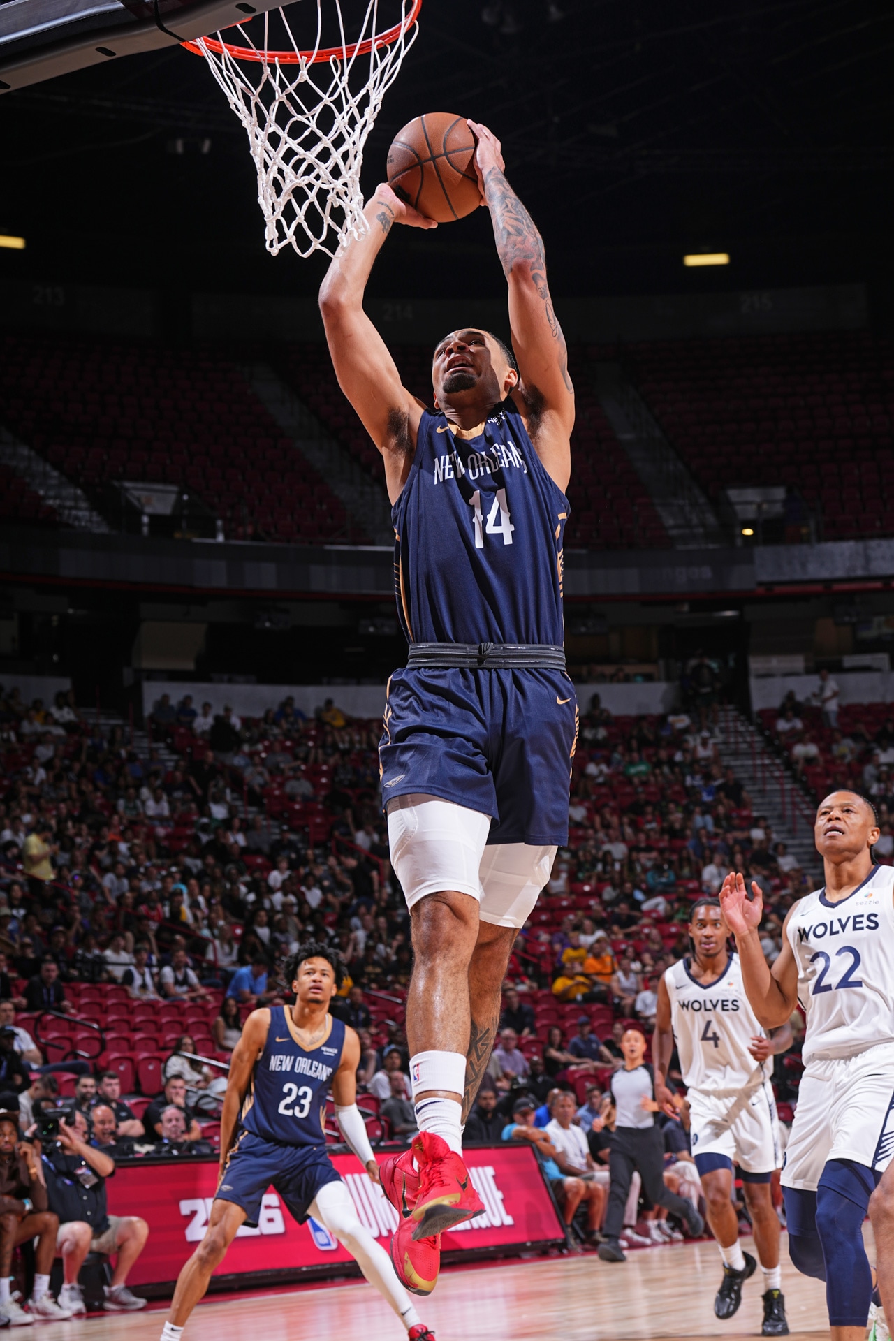 Photos: Best of Micah Peavy | 2025 NBA Summer League | New Orleans Pelicans