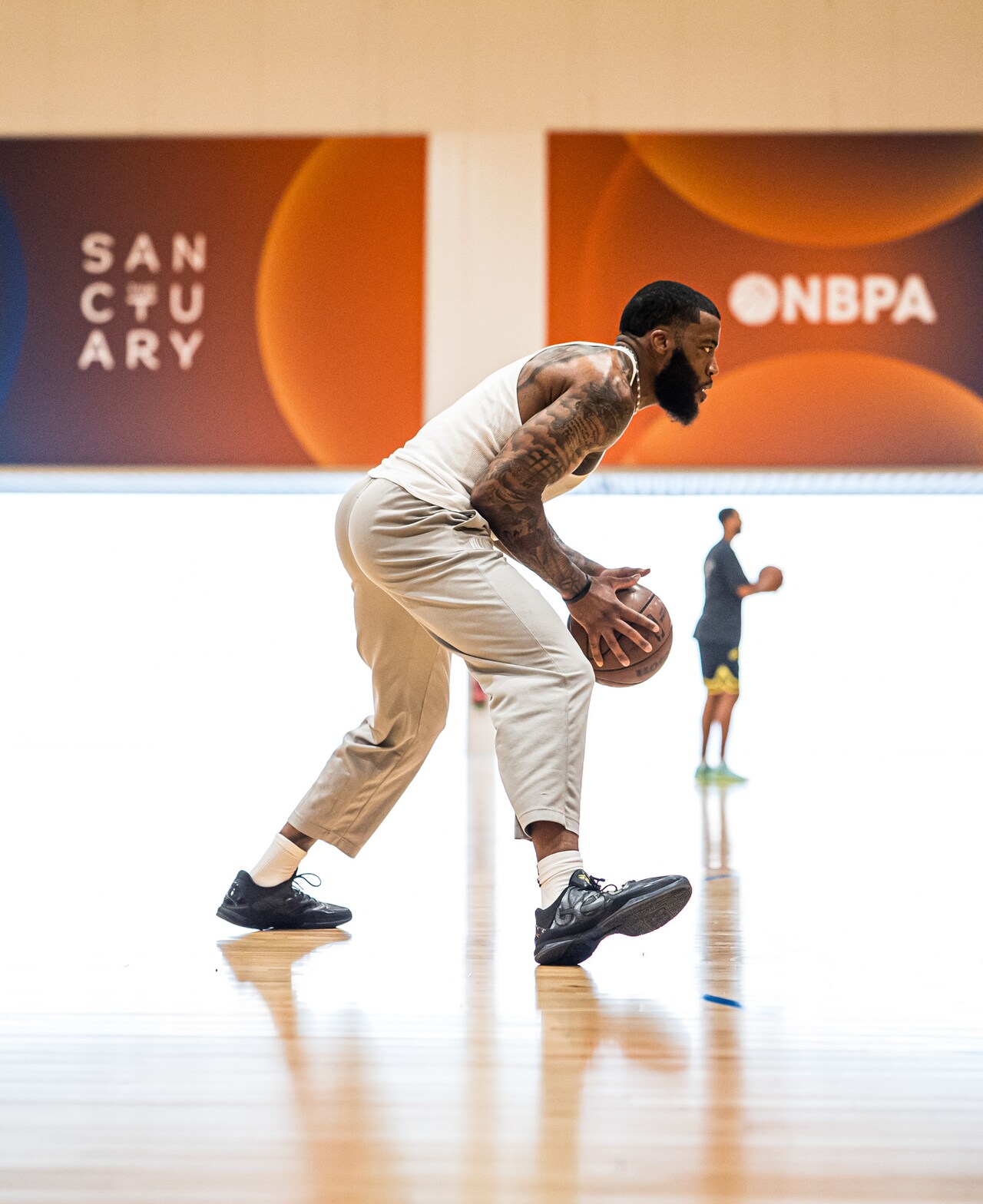 Photos: Saddiq Bey offseason workouts at 2025 NBPA retreat in Spain ...