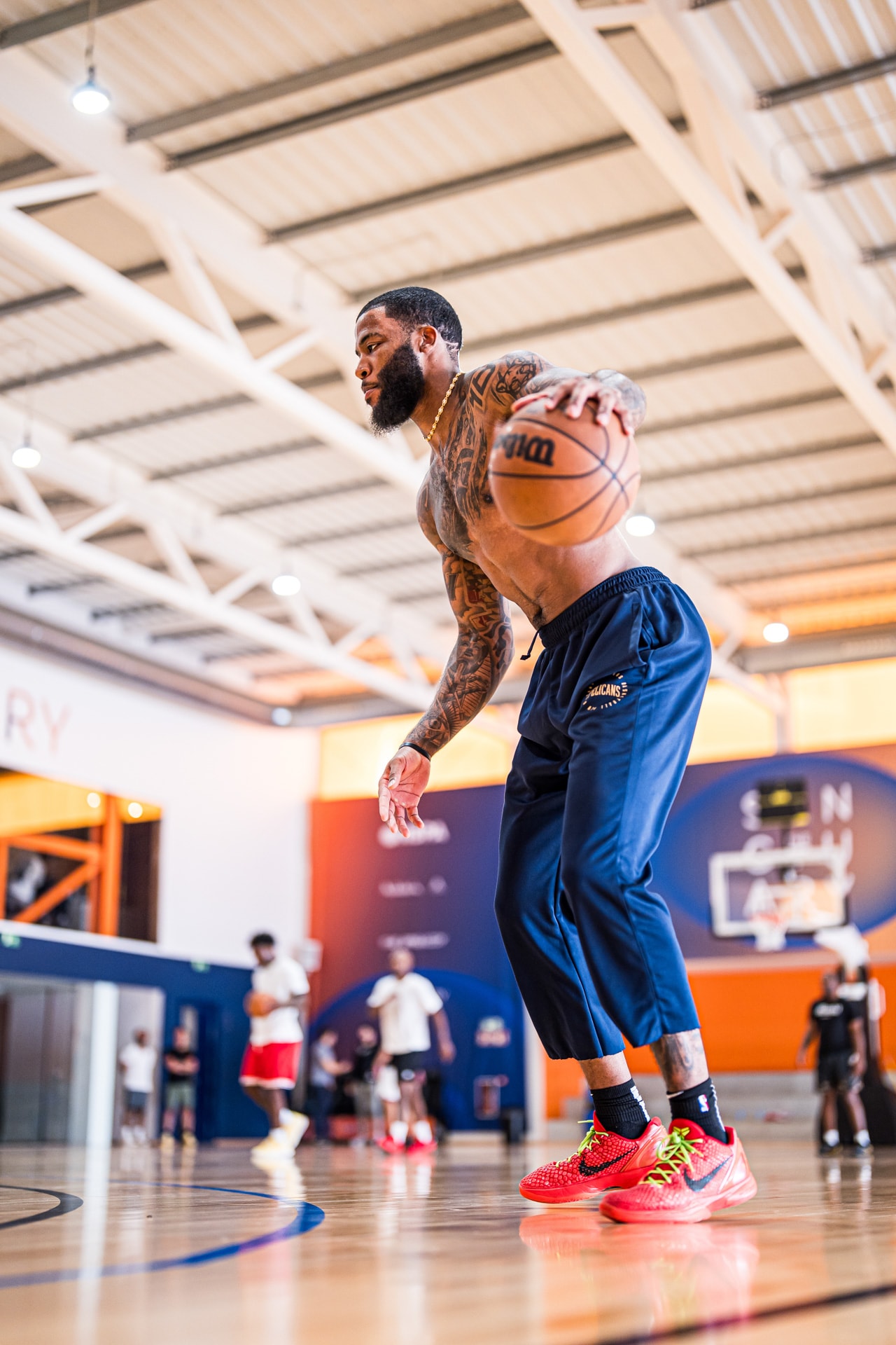 Photos: Saddiq Bey offseason workouts at 2025 NBPA retreat in Spain ...