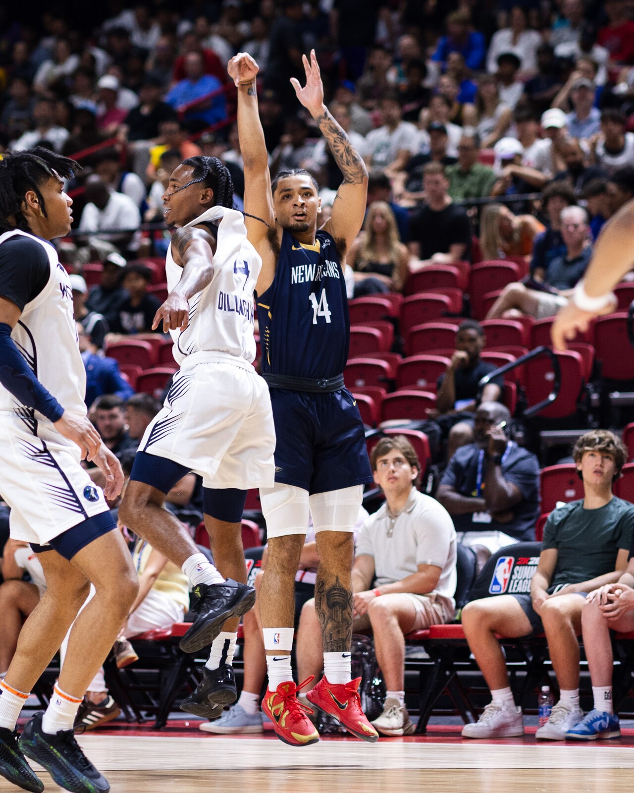 Photos: Best of Micah Peavy | 2025 NBA Summer League | New Orleans Pelicans
