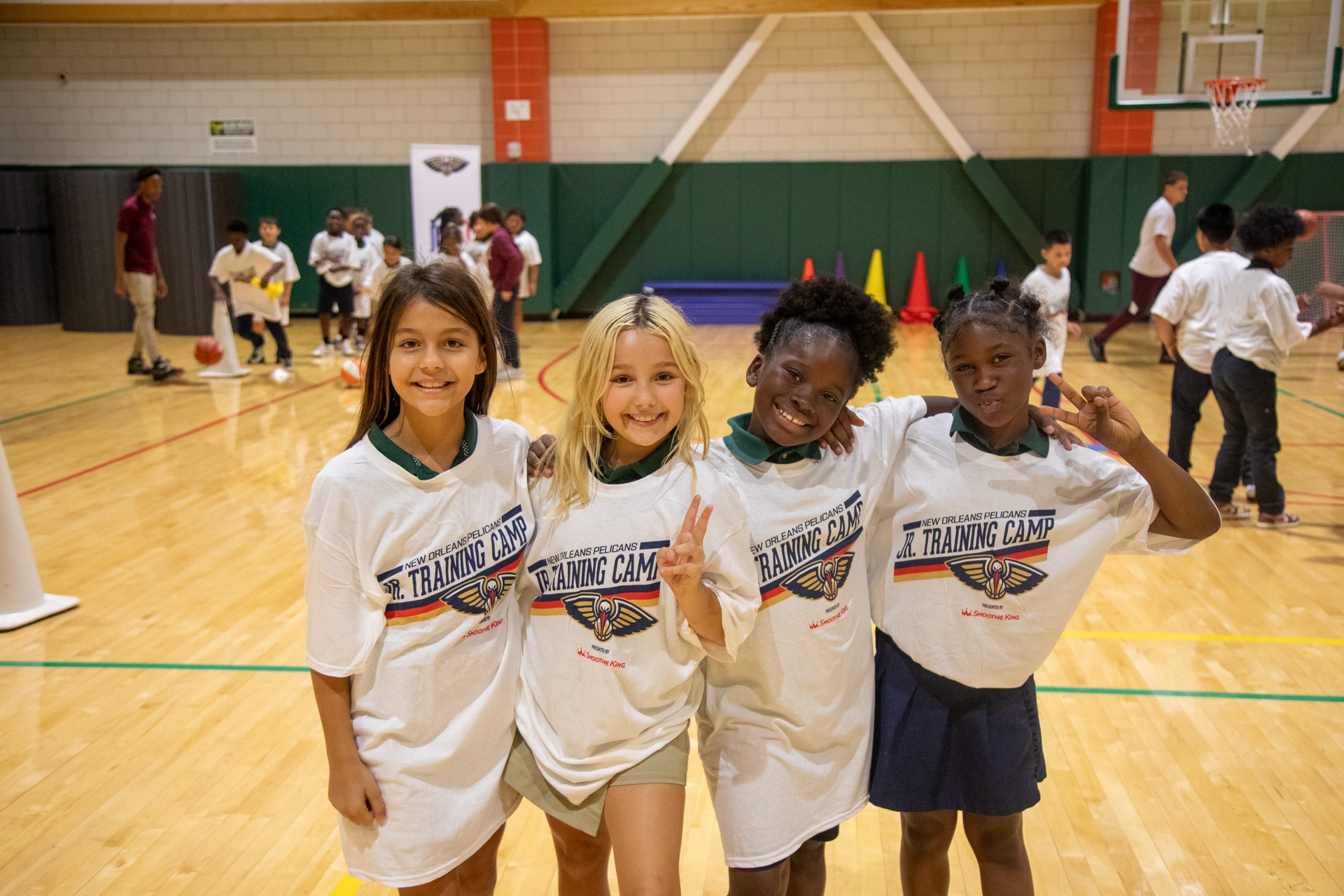 Photos: Pelicans host Jr. Pelicans Training Camp at Arlene Meraux ...