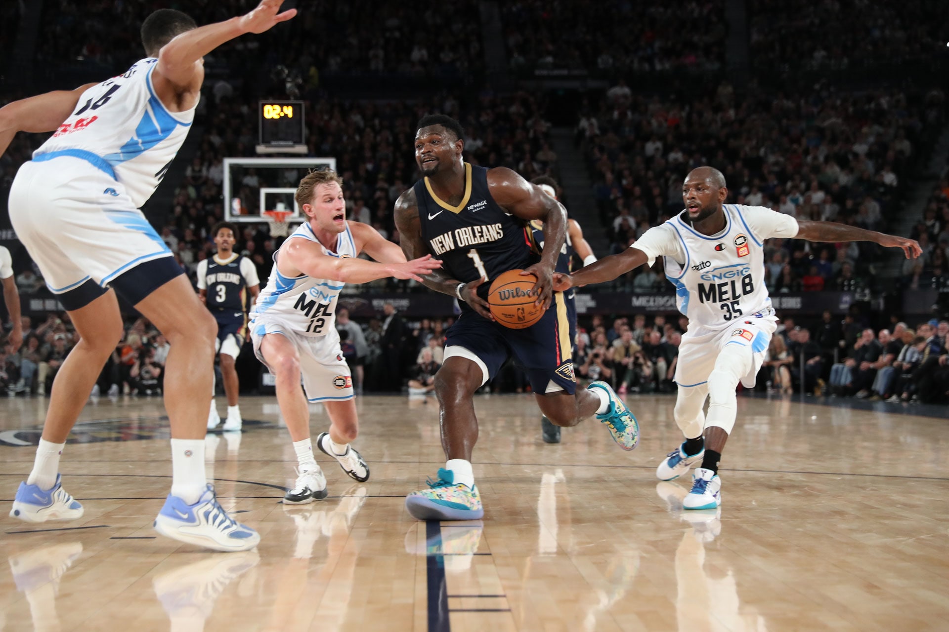 Photos: Pelicans vs. Melbourne United | Preseason Game Action 10/3/25 ...