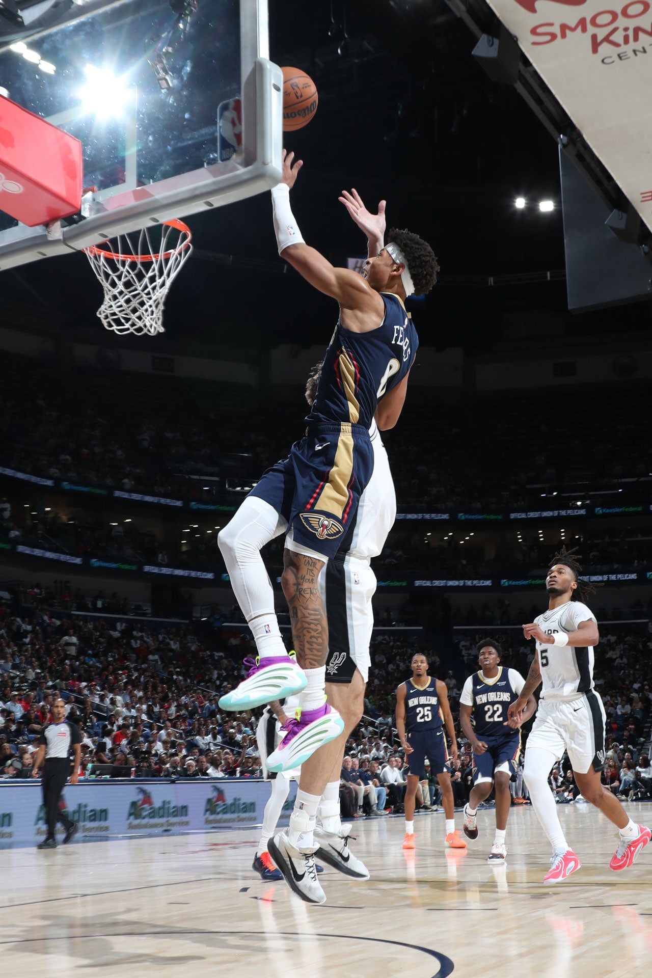 Jeremiah Fears and Derik Queen named to 2025-26 Kia NBA All-Rookie ...