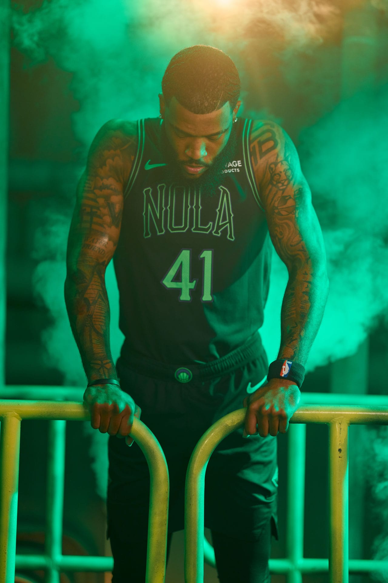 All-Access Photos: 2025-26 Pelicans City Edition uniform video shoot ...
