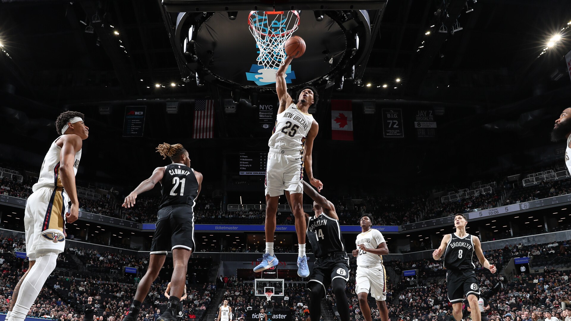 Photos: Pelicans at Nets | Game Action 12/6/25 | New Orleans Pelicans
