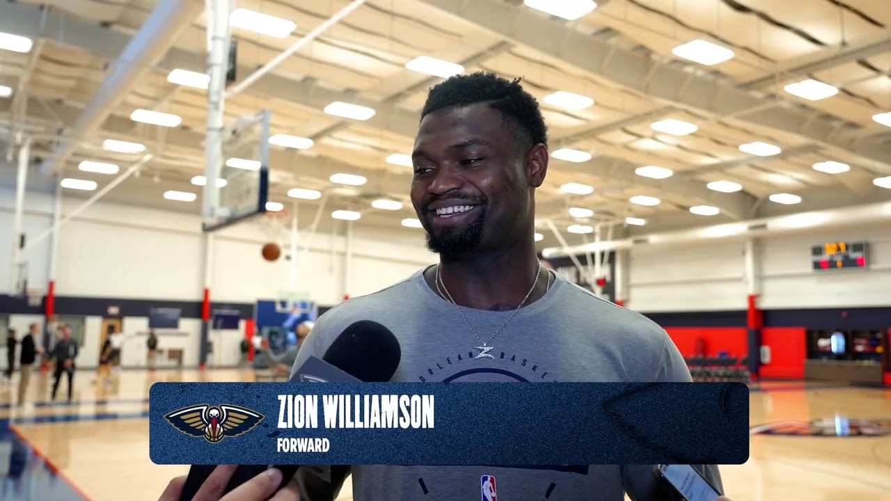 Zion Williamson on coming off the bench, team offense | Pelicans ...