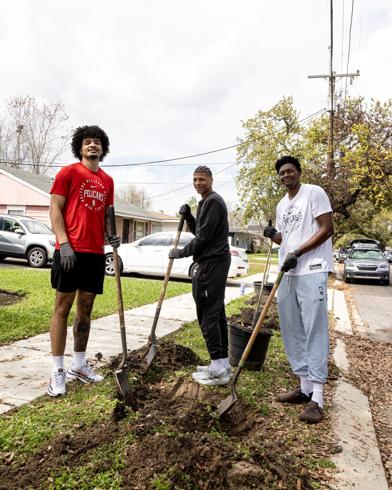Photos: Pelicans, Ochsner host Day of Service with Sustaining Our Urban ...
