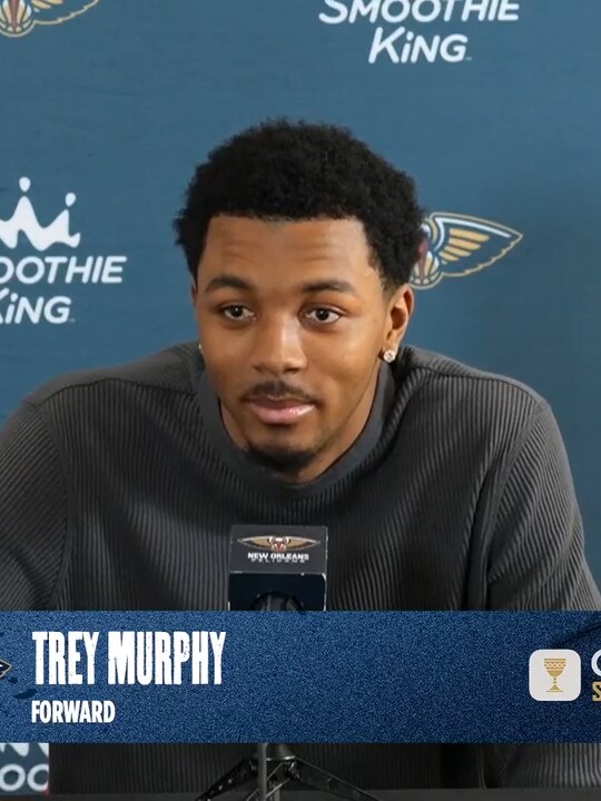 Trey Murphy III walk-off interview after Pelicans Win vs. LA Clippers ...