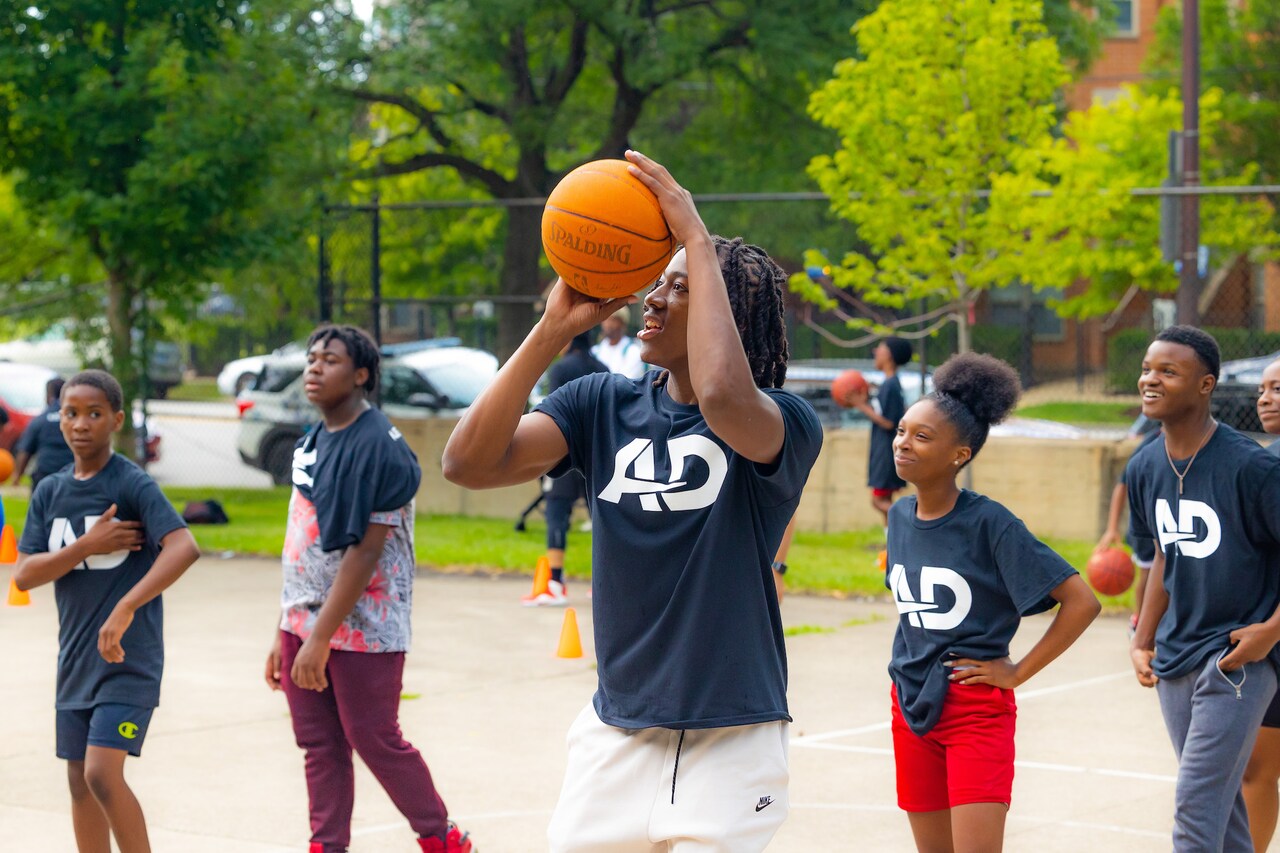 Bulls and Ayo Dosunmu Host Block Party for Gun Violence Prevention ...