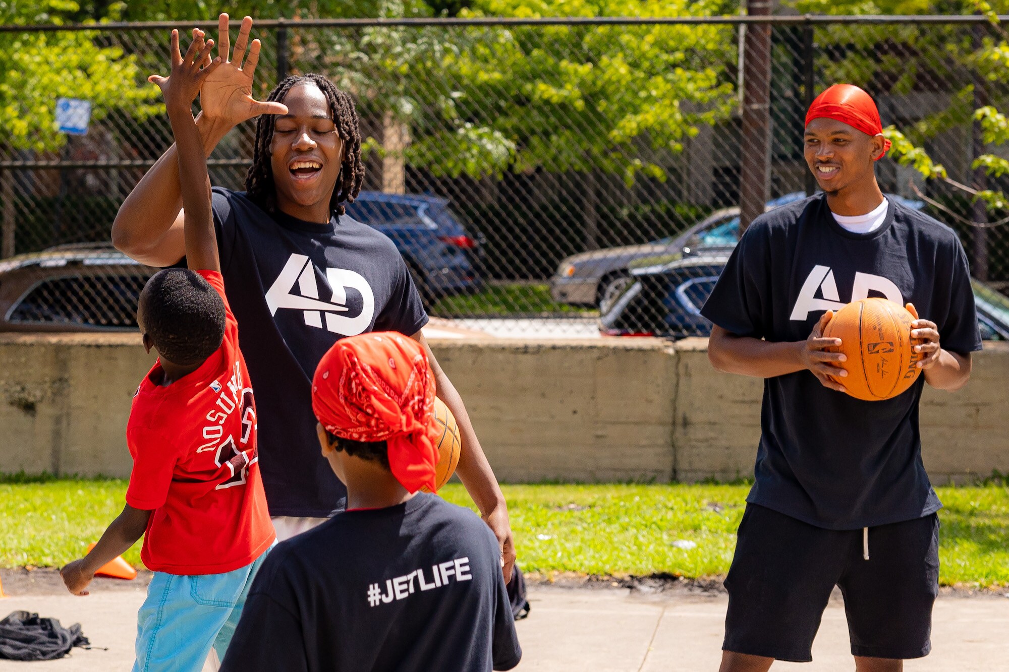 Bulls and Ayo Dosunmu Host Block Party for Gun Violence Prevention ...