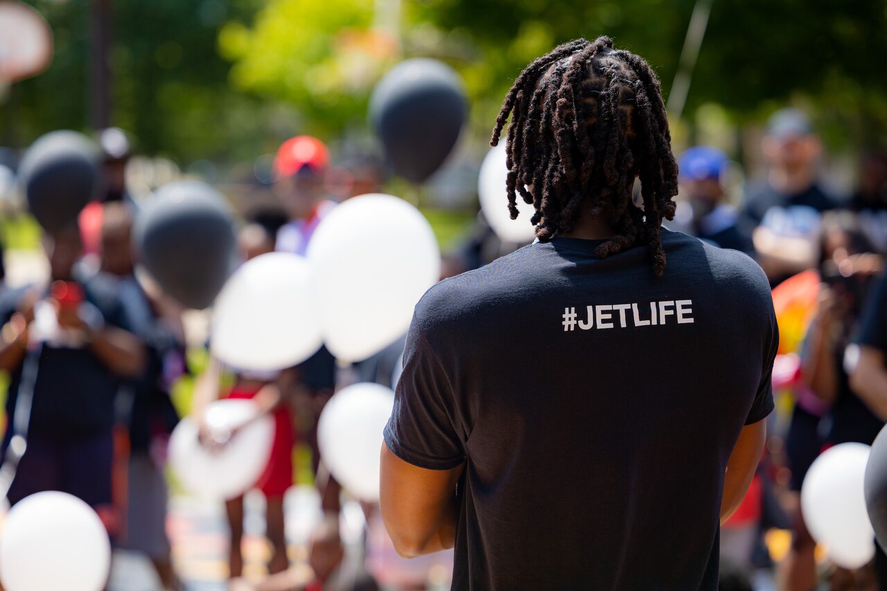 Bulls and Ayo Dosunmu Host Block Party for Gun Violence Prevention ...