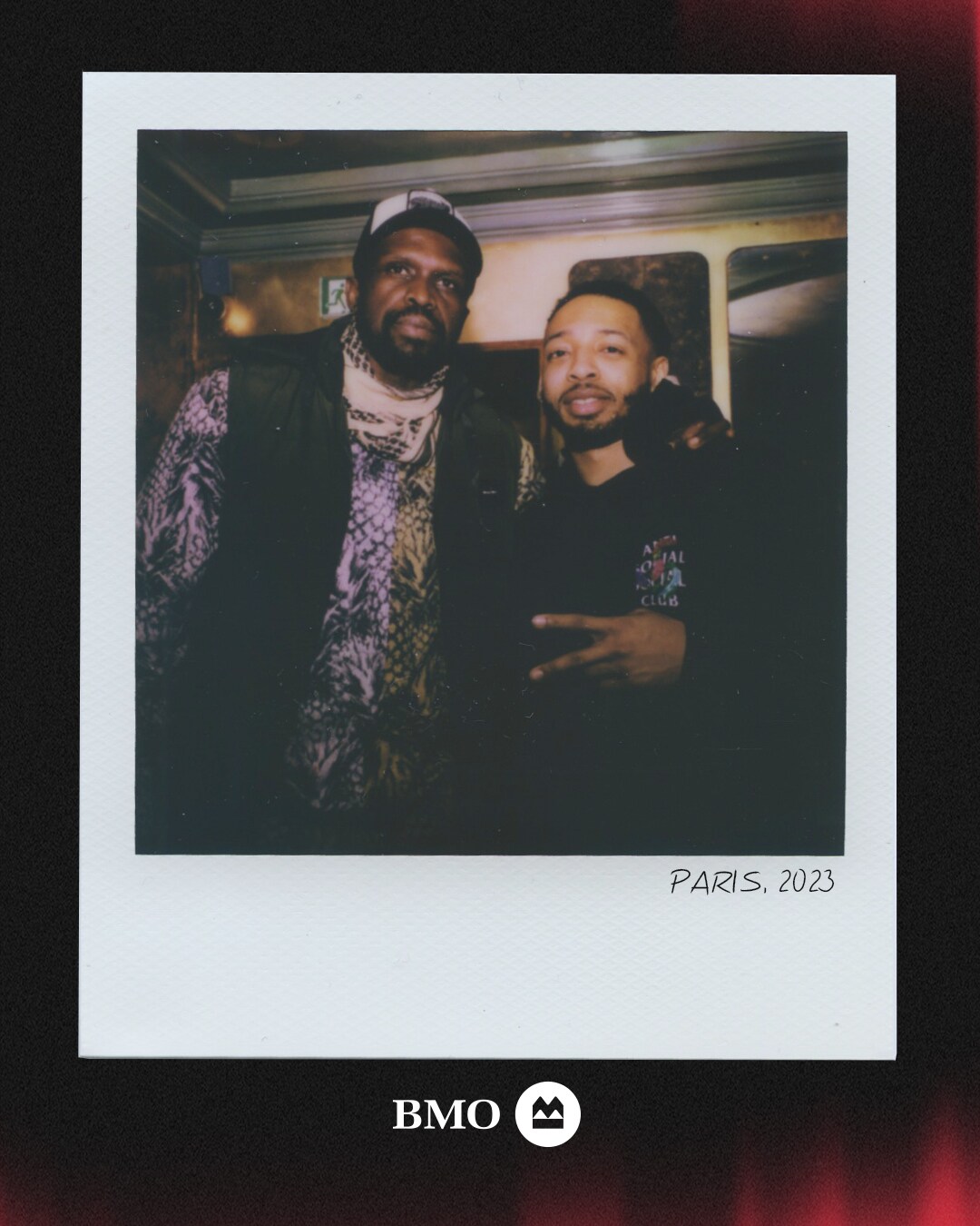 We had to break out the Polaroid camera in Paris this week. Presented ...