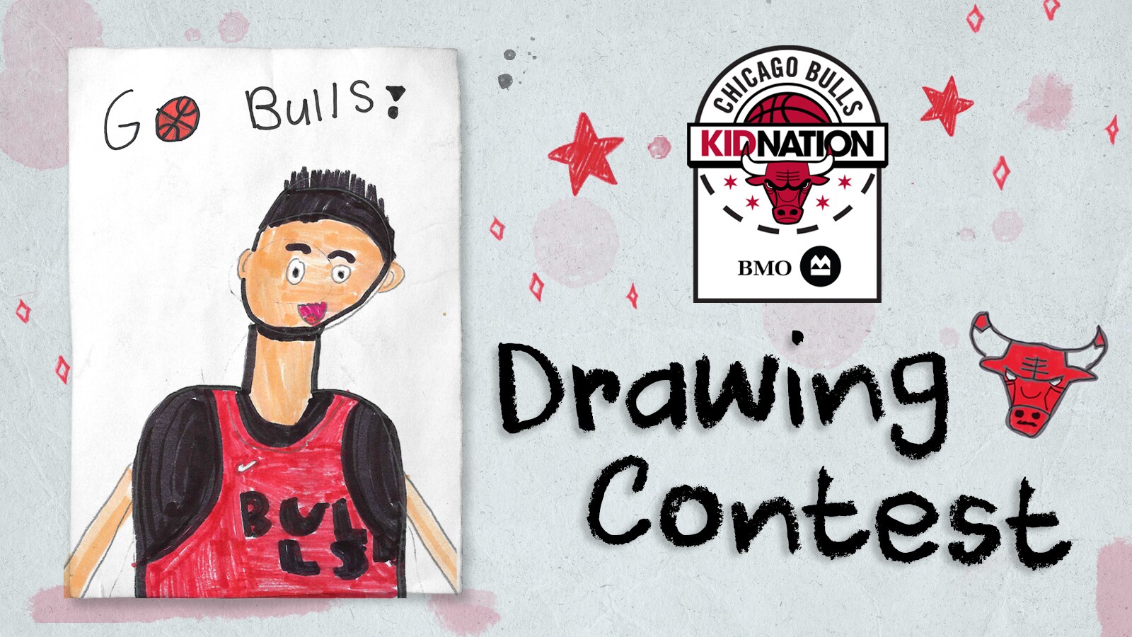 BULLS KID NATION and BMO Need Your Help Drawing Our Bulls Players ...