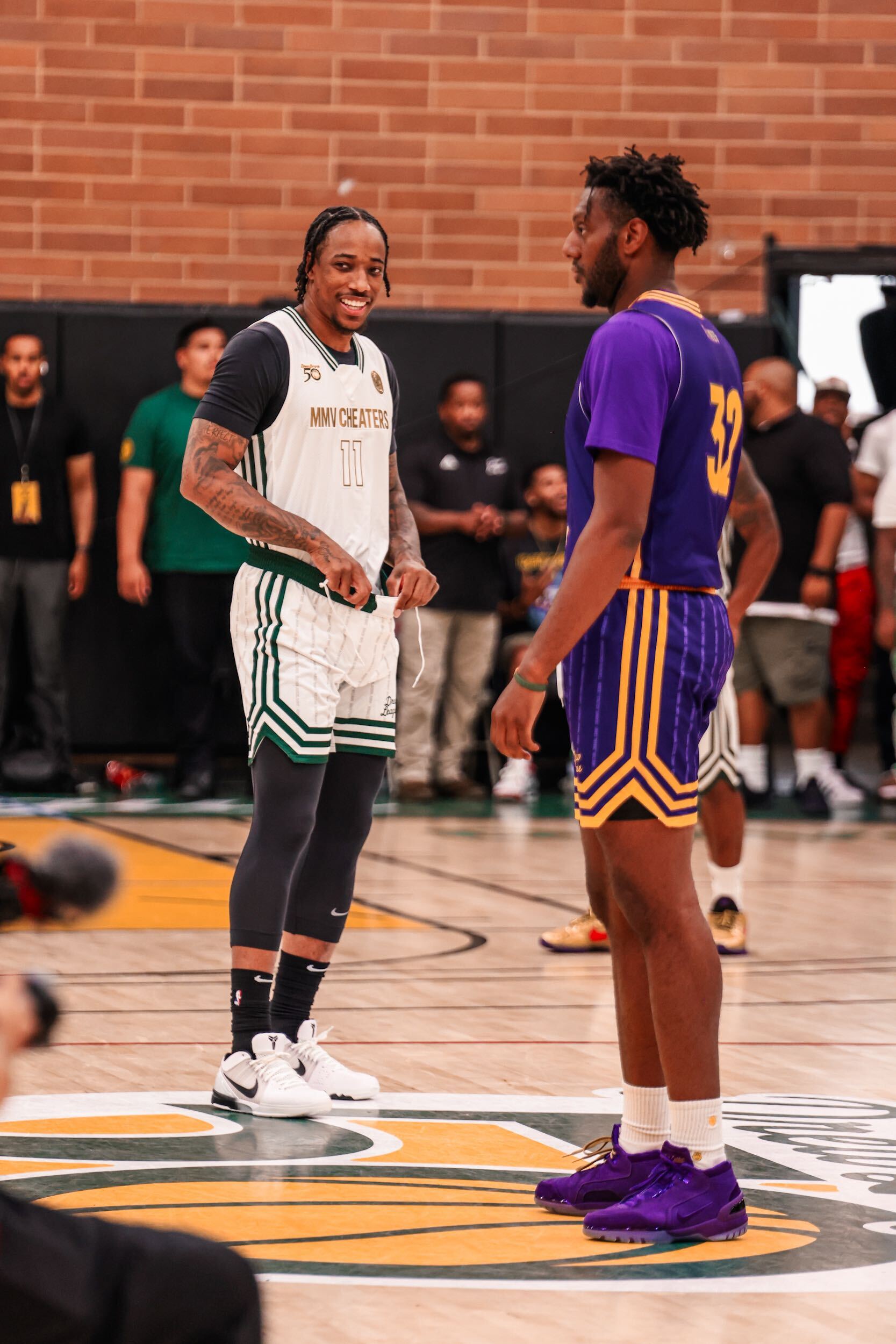 DeMar at the Drew Photo Gallery | NBA.com