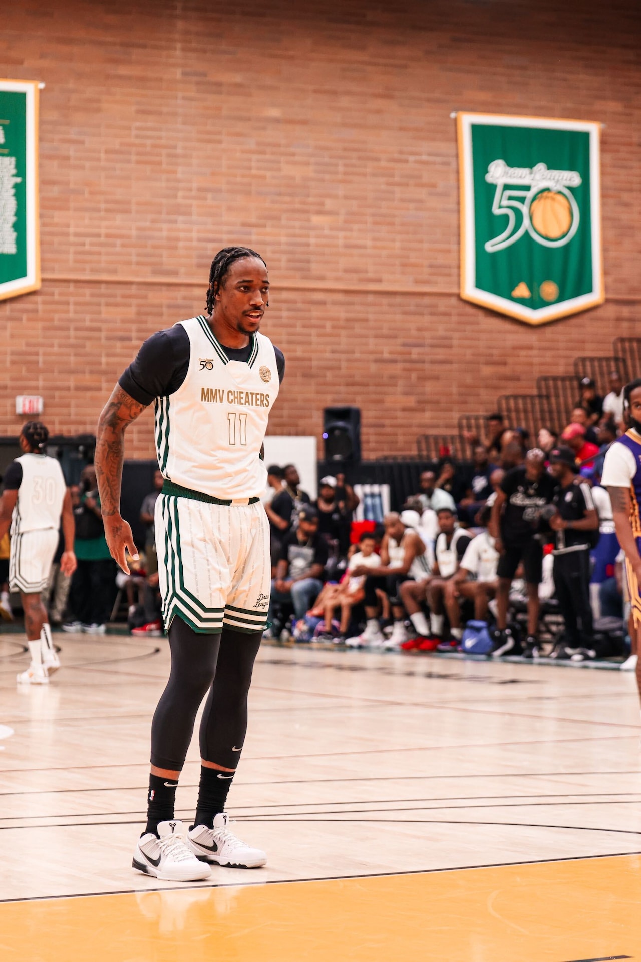 DeMar at the Drew Photo Gallery | NBA.com