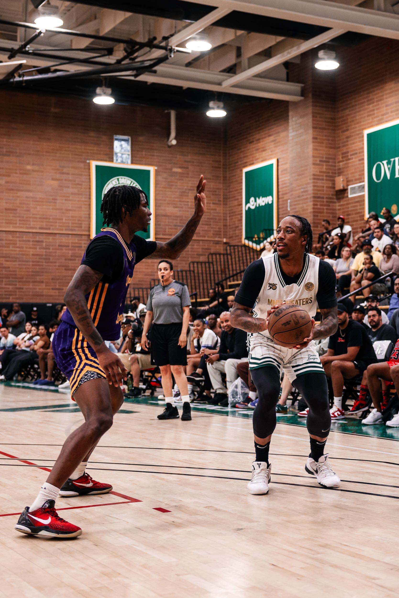 DeMar at the Drew Photo Gallery | NBA.com