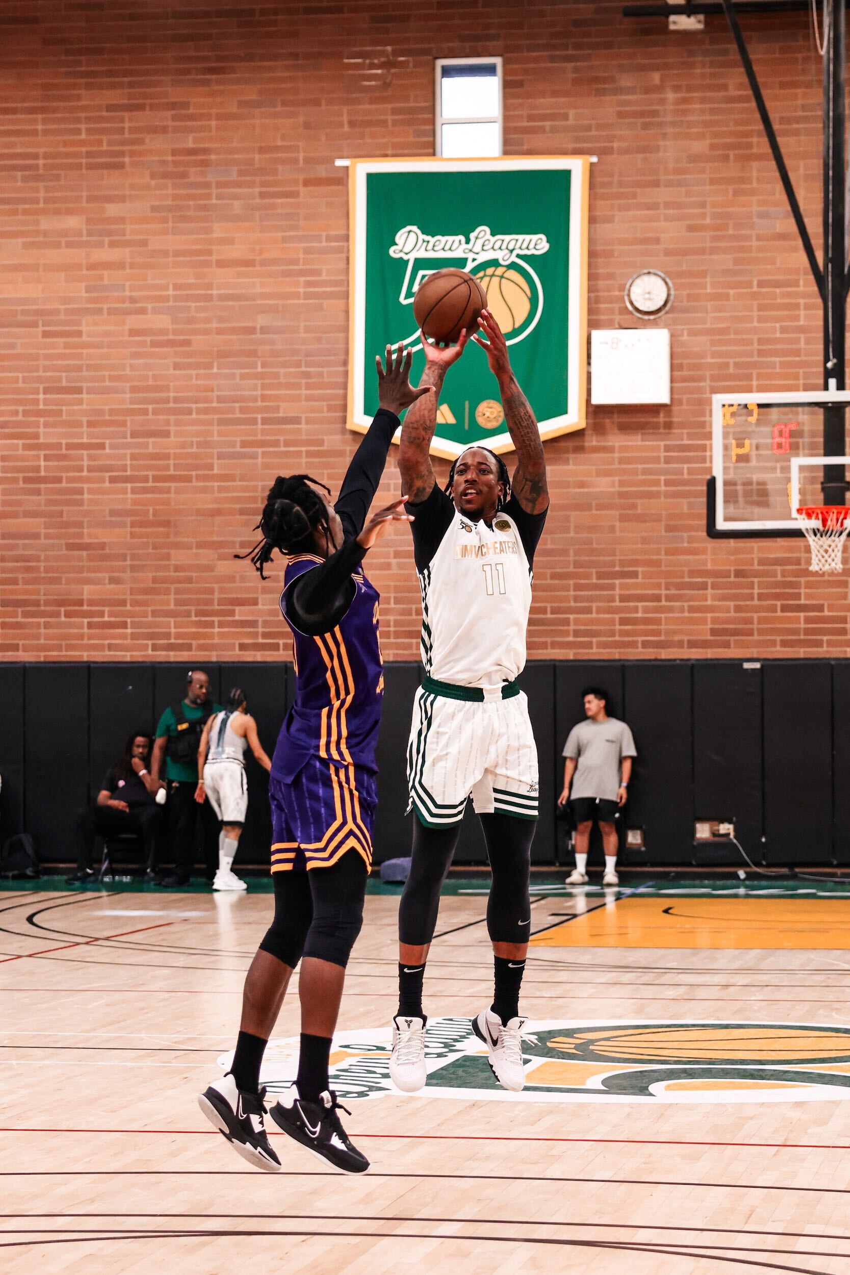 DeMar at the Drew Photo Gallery | NBA.com