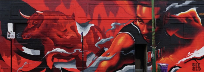 Bulls Unveil Three New Murals Ahead of 2023-24 Season | Chicago Bulls