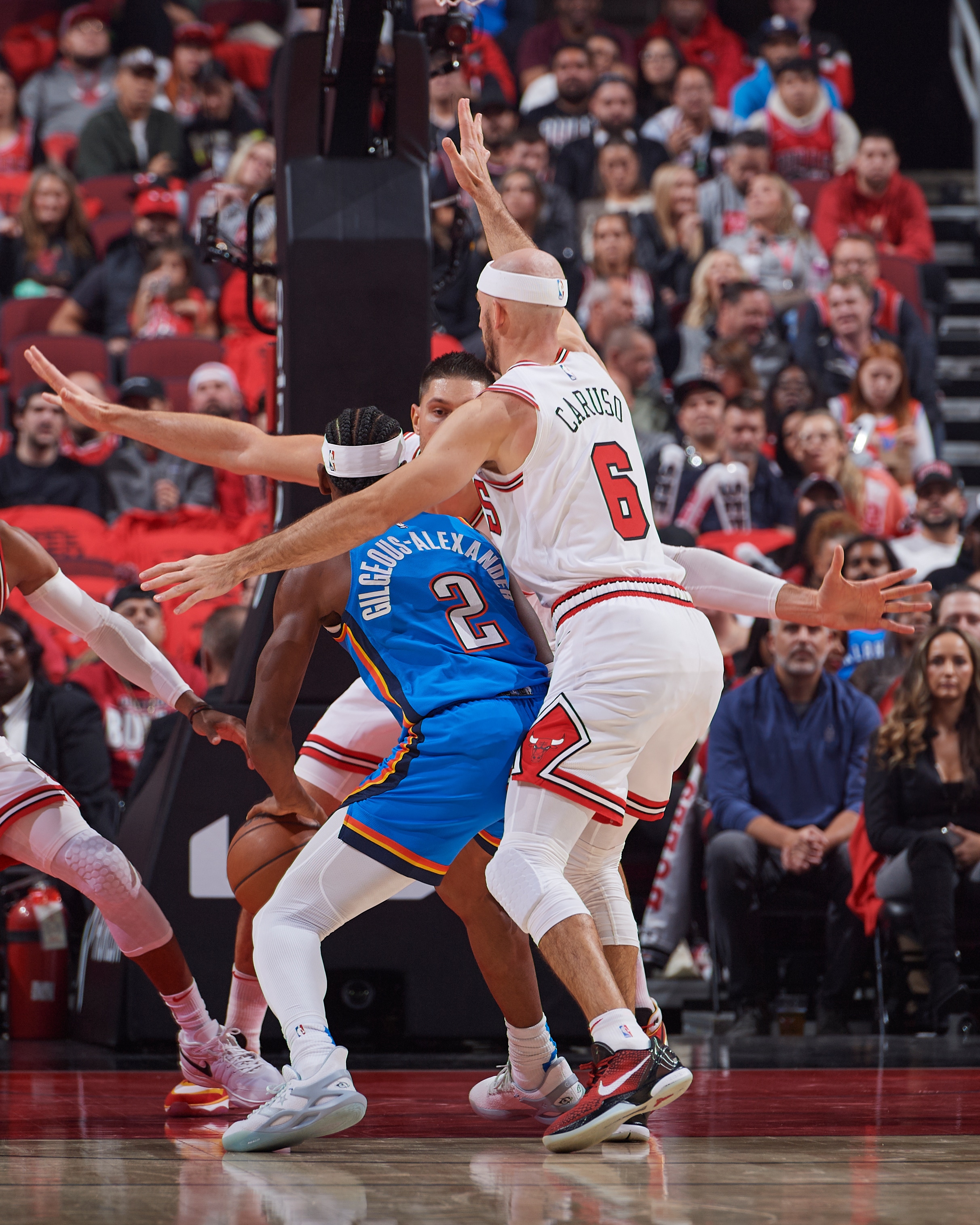 Alex Caruso upholds defensive legacy of historic No. 6 jersey across ...