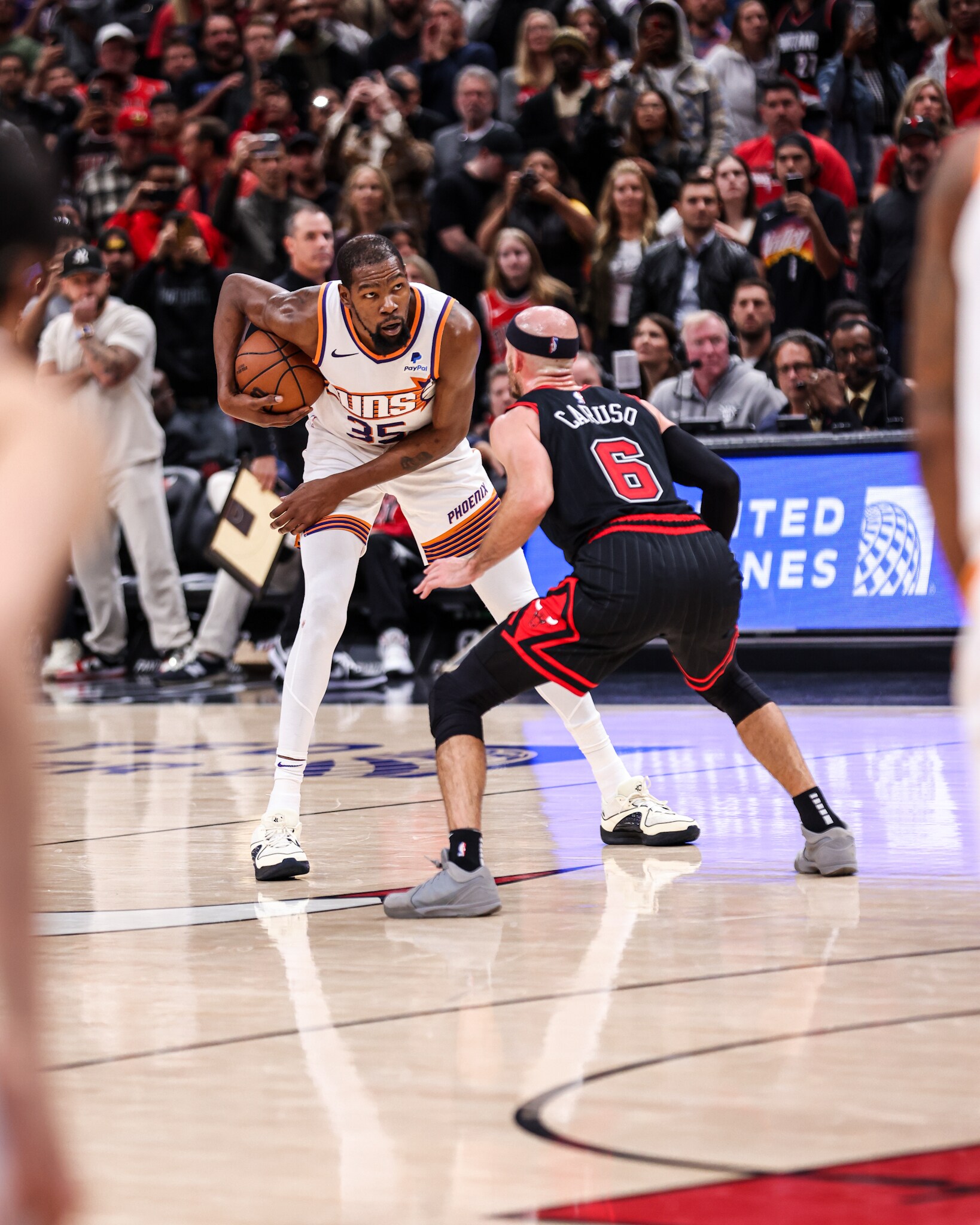 Kevin Durant praises Alex Caruso for stellar two-way performance ...