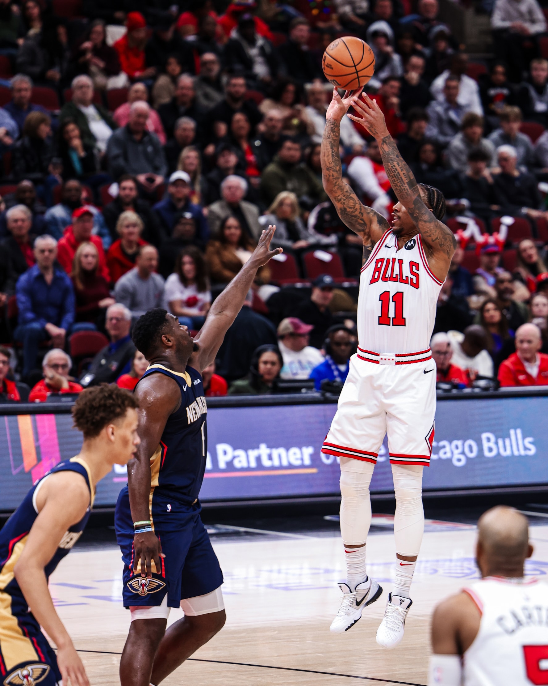 Coby White's season-high 31 points lead Bulls past Pelicans for second ...