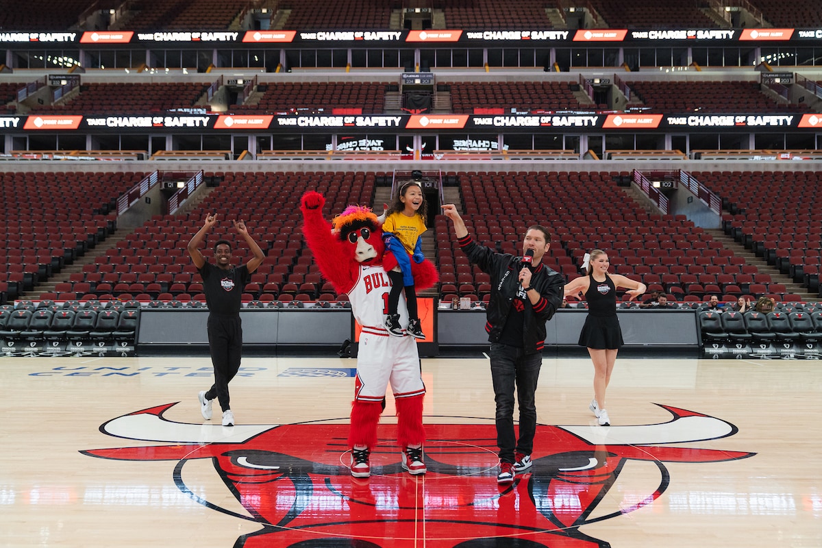 Bulls and First Alert Host Take Charge of Safety Event at the United ...