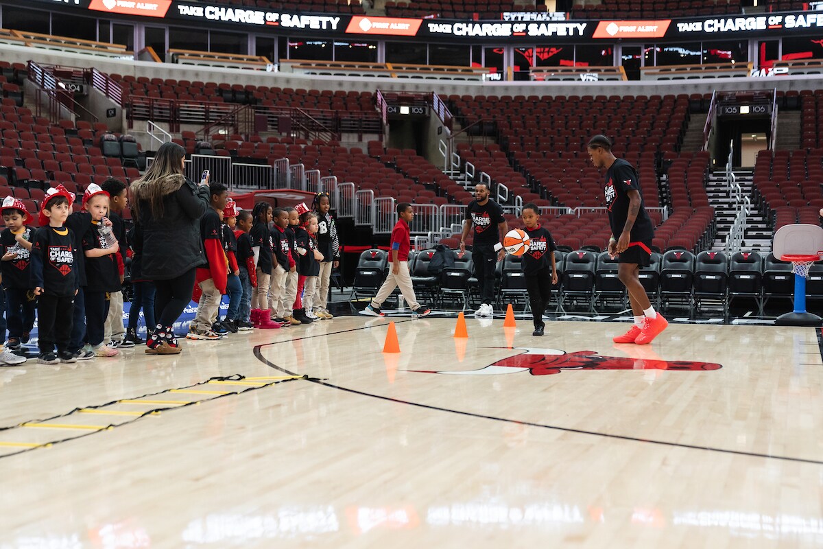 Bulls and First Alert Host Take Charge of Safety Event at the United ...