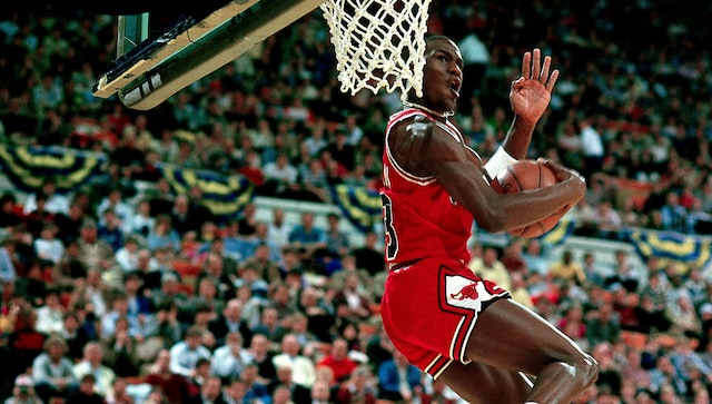 michael jordan cold dunk