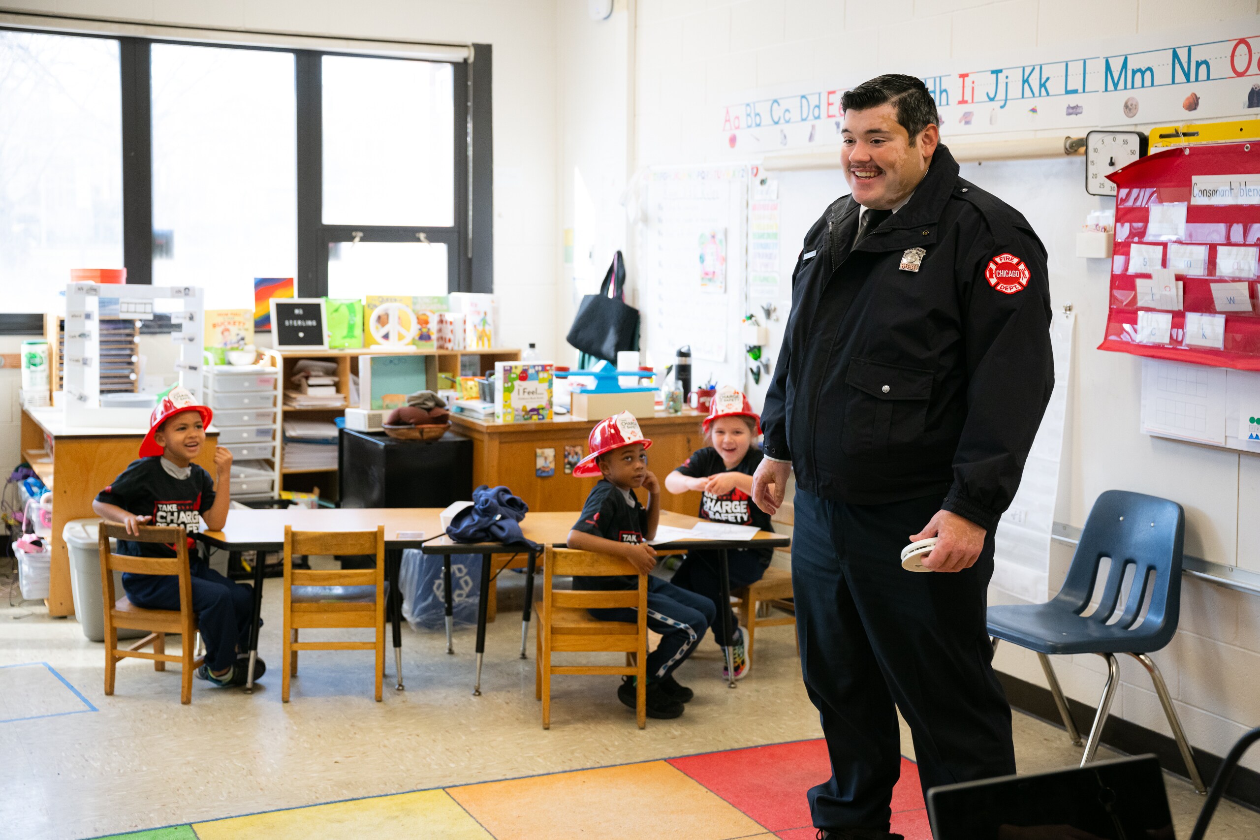 Bulls and First Alert Host Take Charge of Safety Event at South Loop ...