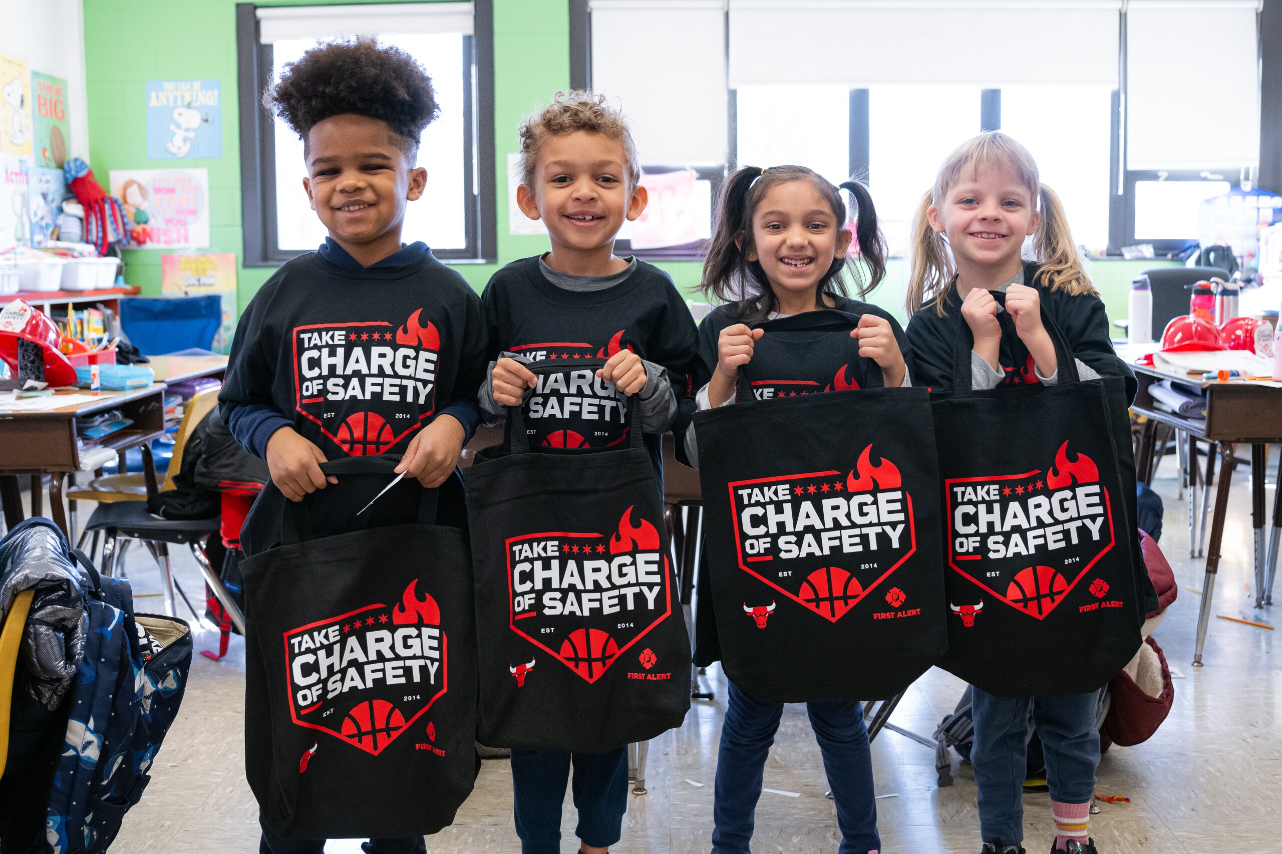 Bulls and First Alert Host Take Charge of Safety Event at South Loop ...