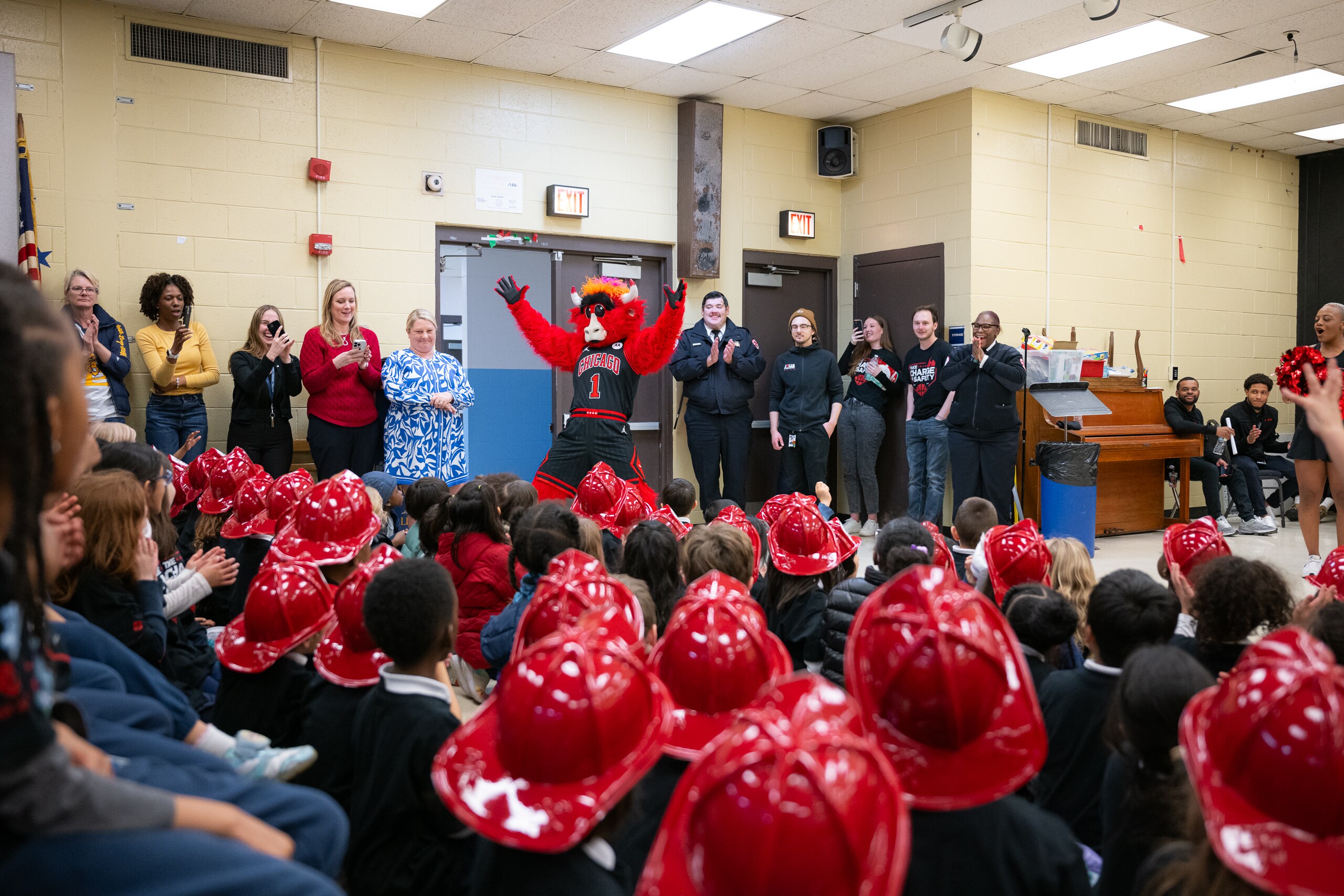 Bulls and First Alert Host Take Charge of Safety Event at South Loop ...