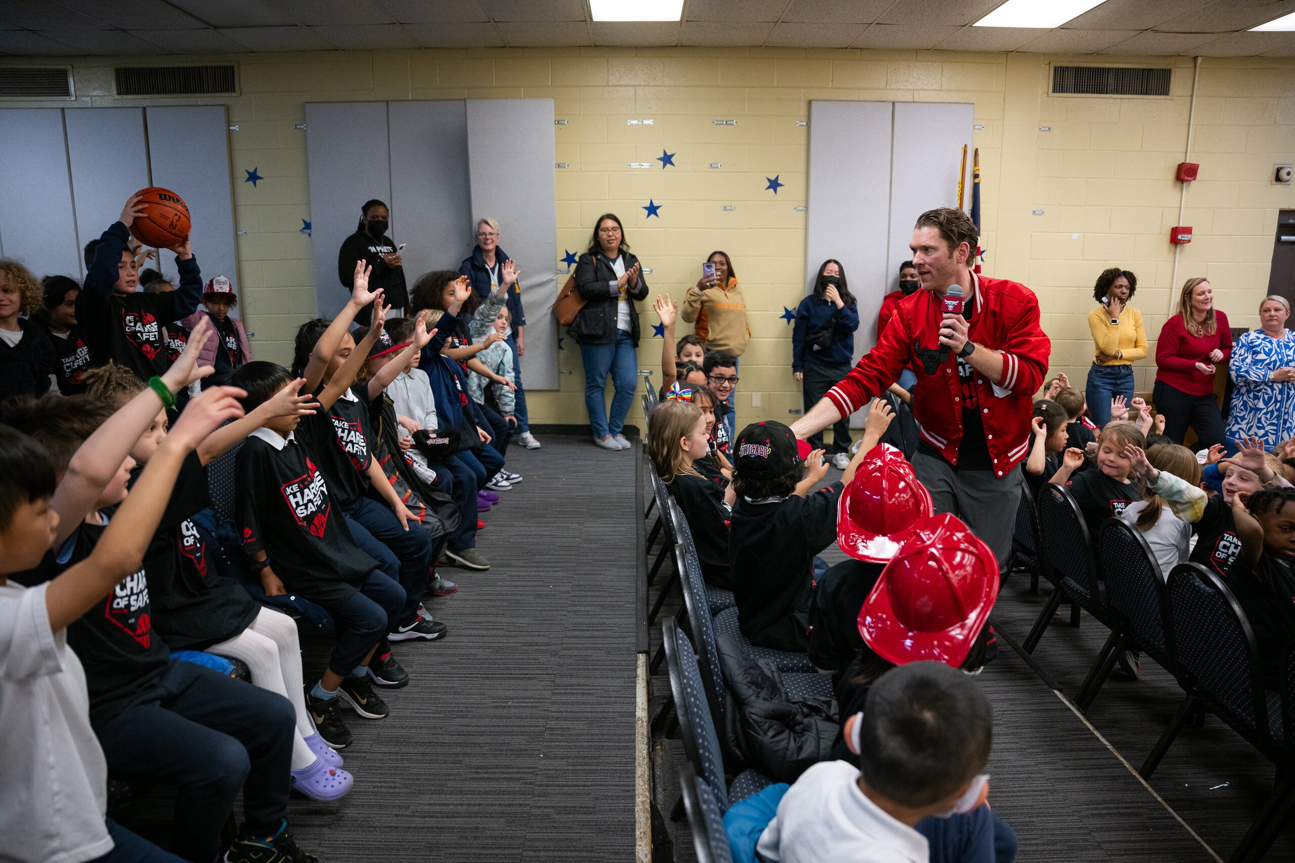 Bulls and First Alert Host Take Charge of Safety Event at South Loop ...