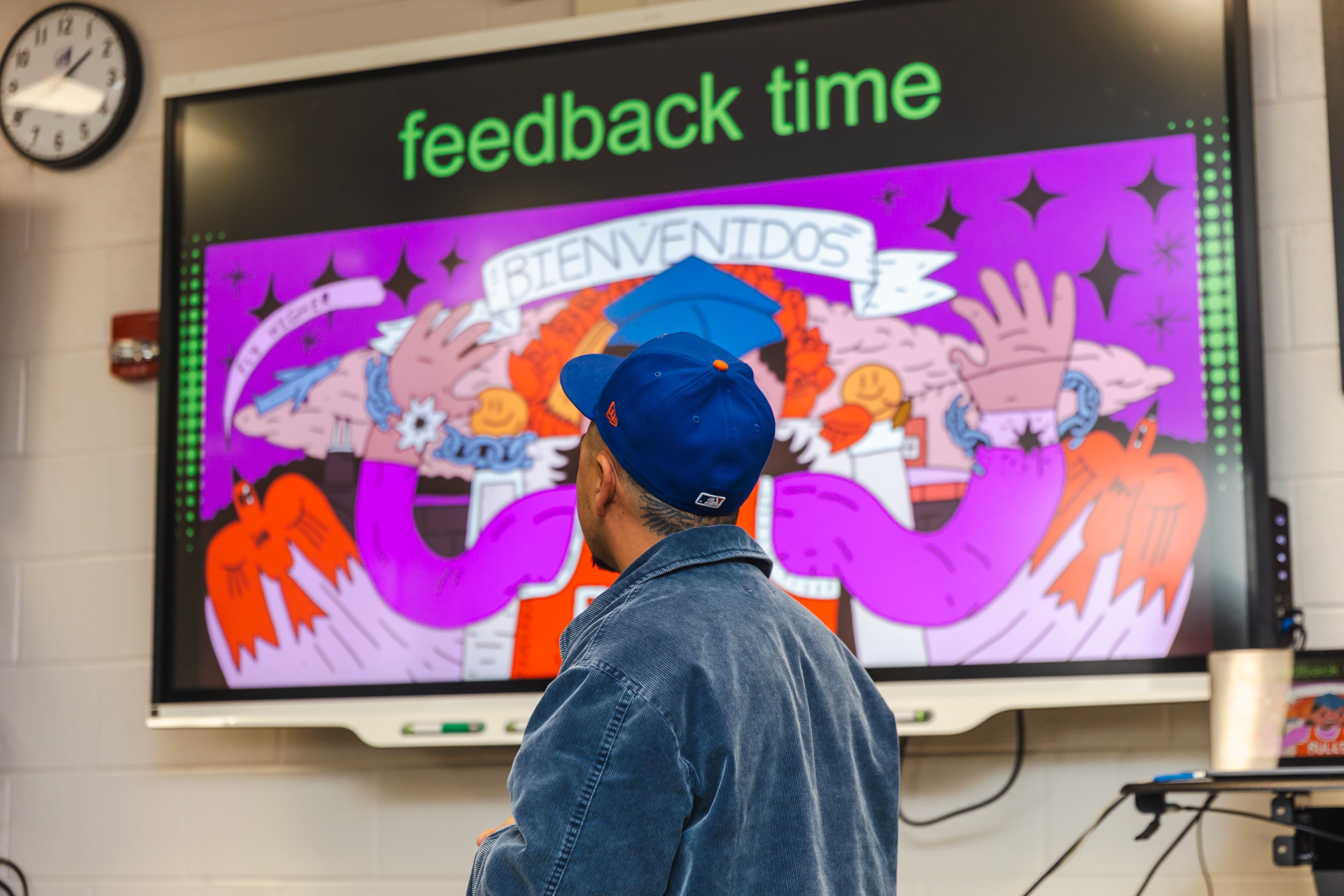 Infinity students collaborate with Sentrock on Los Bulls Mural Photo ...