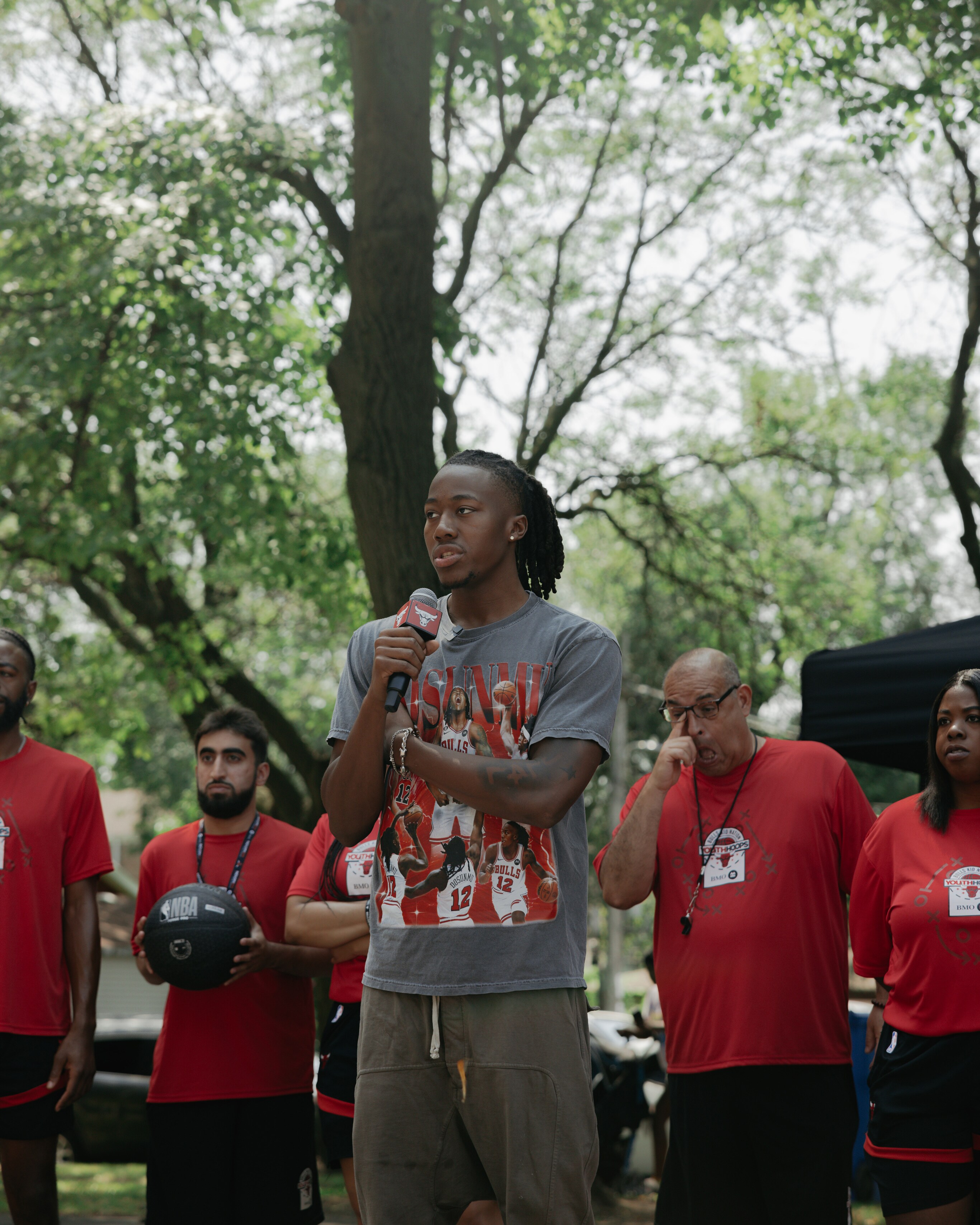 Bulls and Ayo Dosunmu host 3rd annual Block Party for Chicago Youth ...