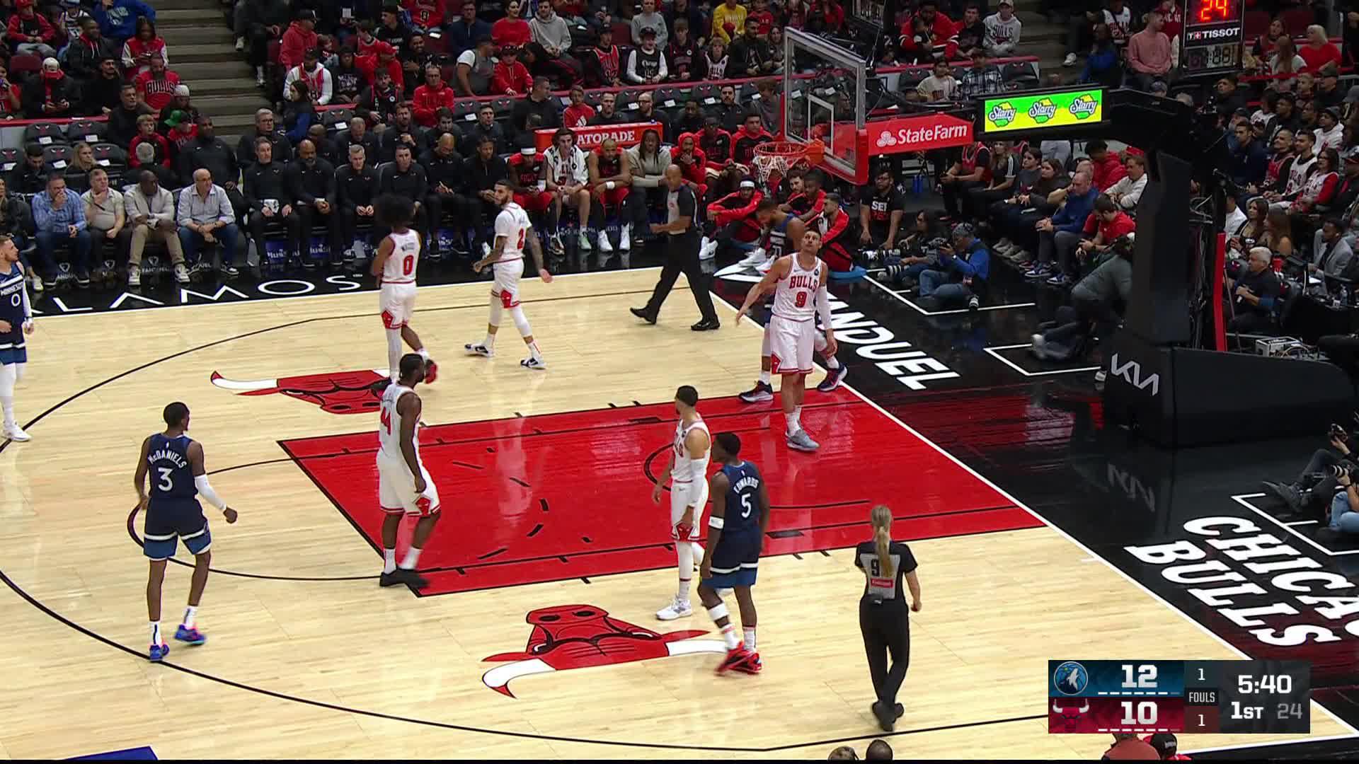 Minnesota Timberwolves vs Chicago Bulls Oct 16, 2024 Game Summary