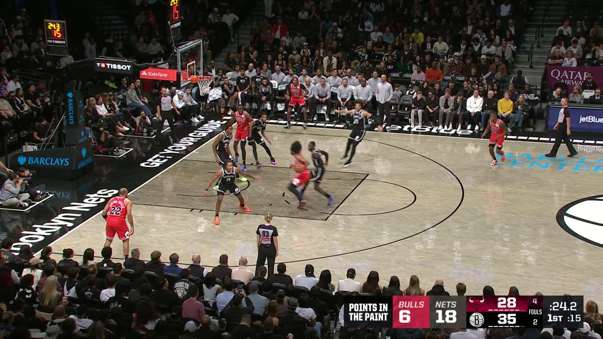 Chicago Bulls vs Brooklyn Nets Nov 1, 2024 Game Summary