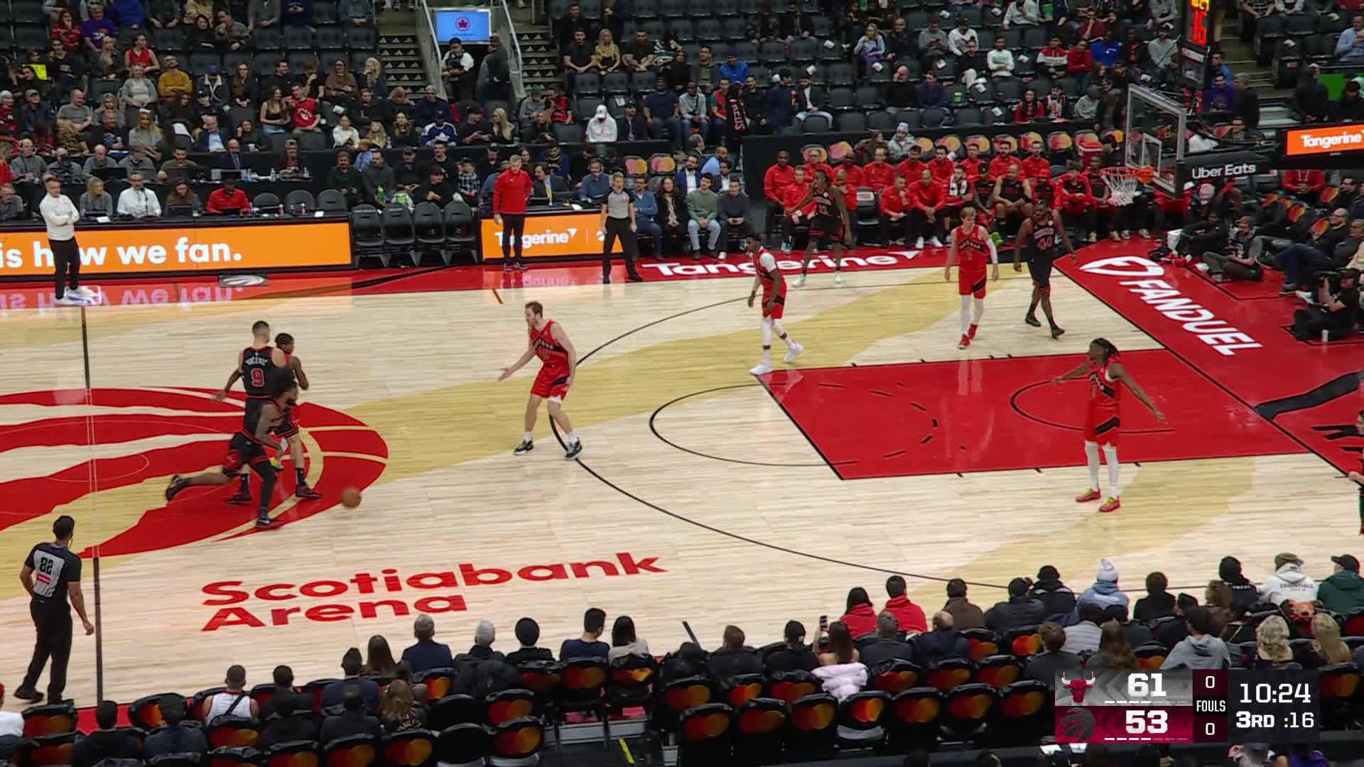 Chicago Bulls vs Toronto Raptors Dec 16, 2024 Game Summary