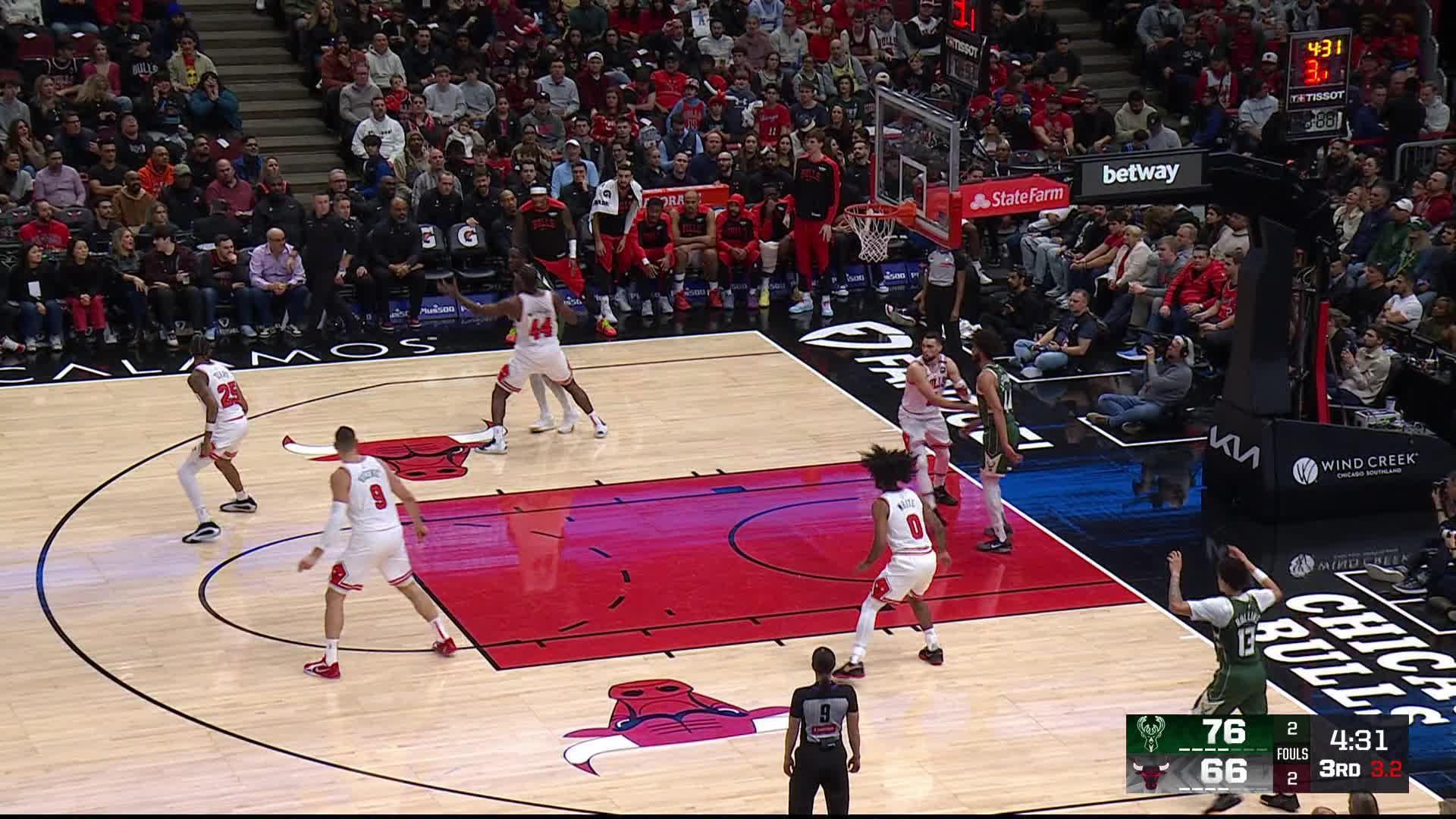 Milwaukee Bucks vs Chicago Bulls Dec 23, 2024 Game Summary