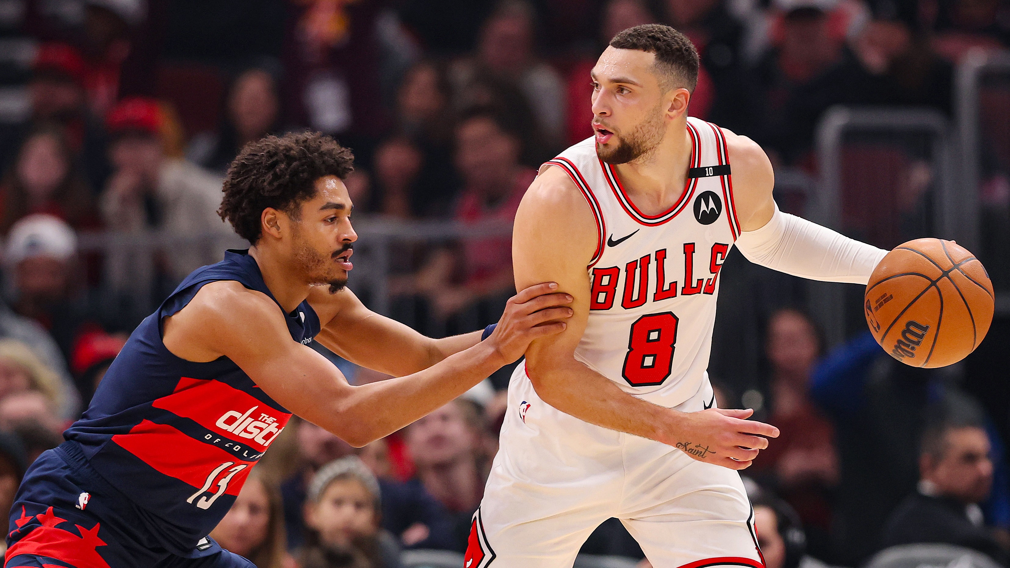 Zach LaVine's fifth straight 30-point game carries Bulls past Wizards | Chicago Bulls