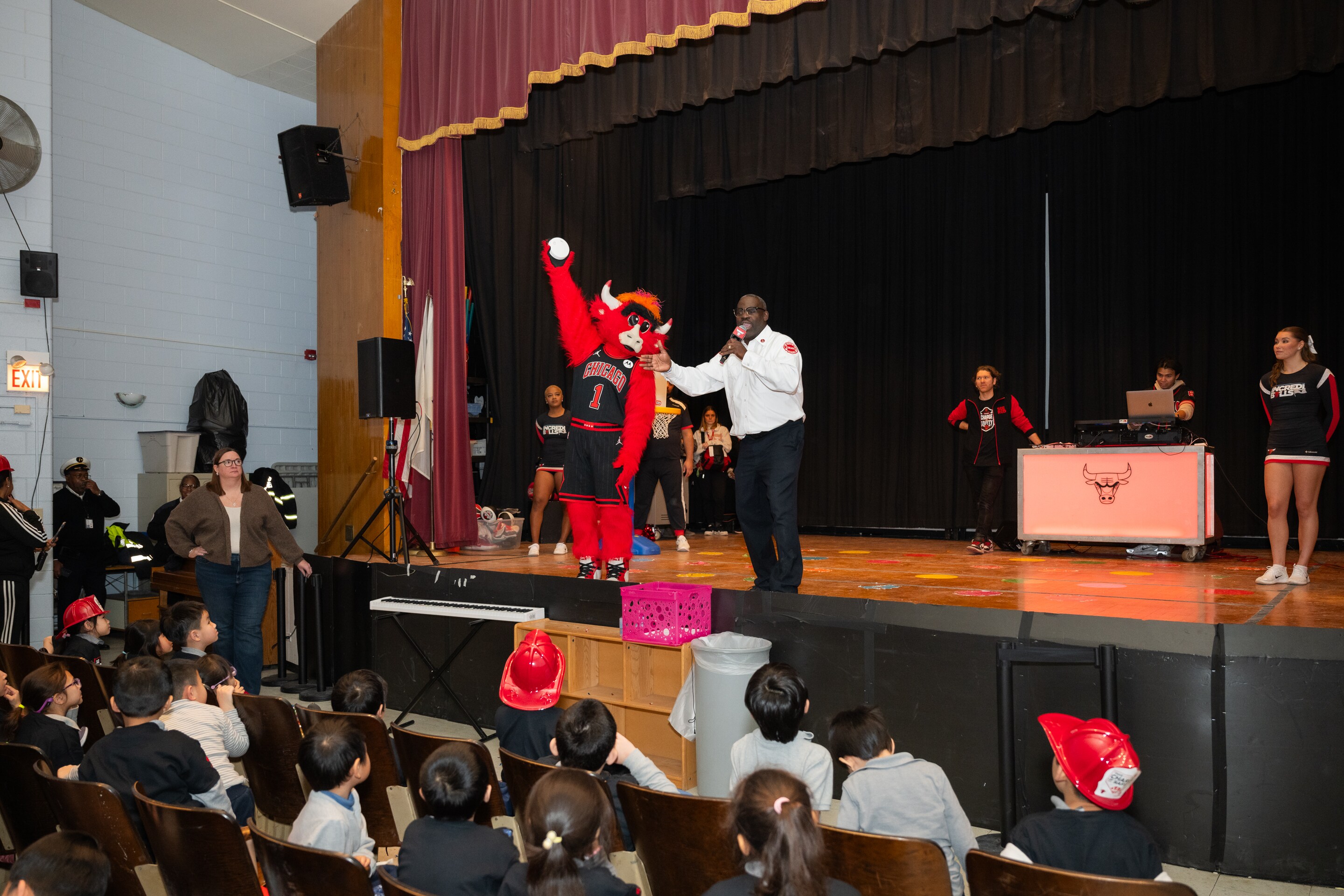 Bulls and First Alert host Take Charge of Safety Event at Robert Healy ...