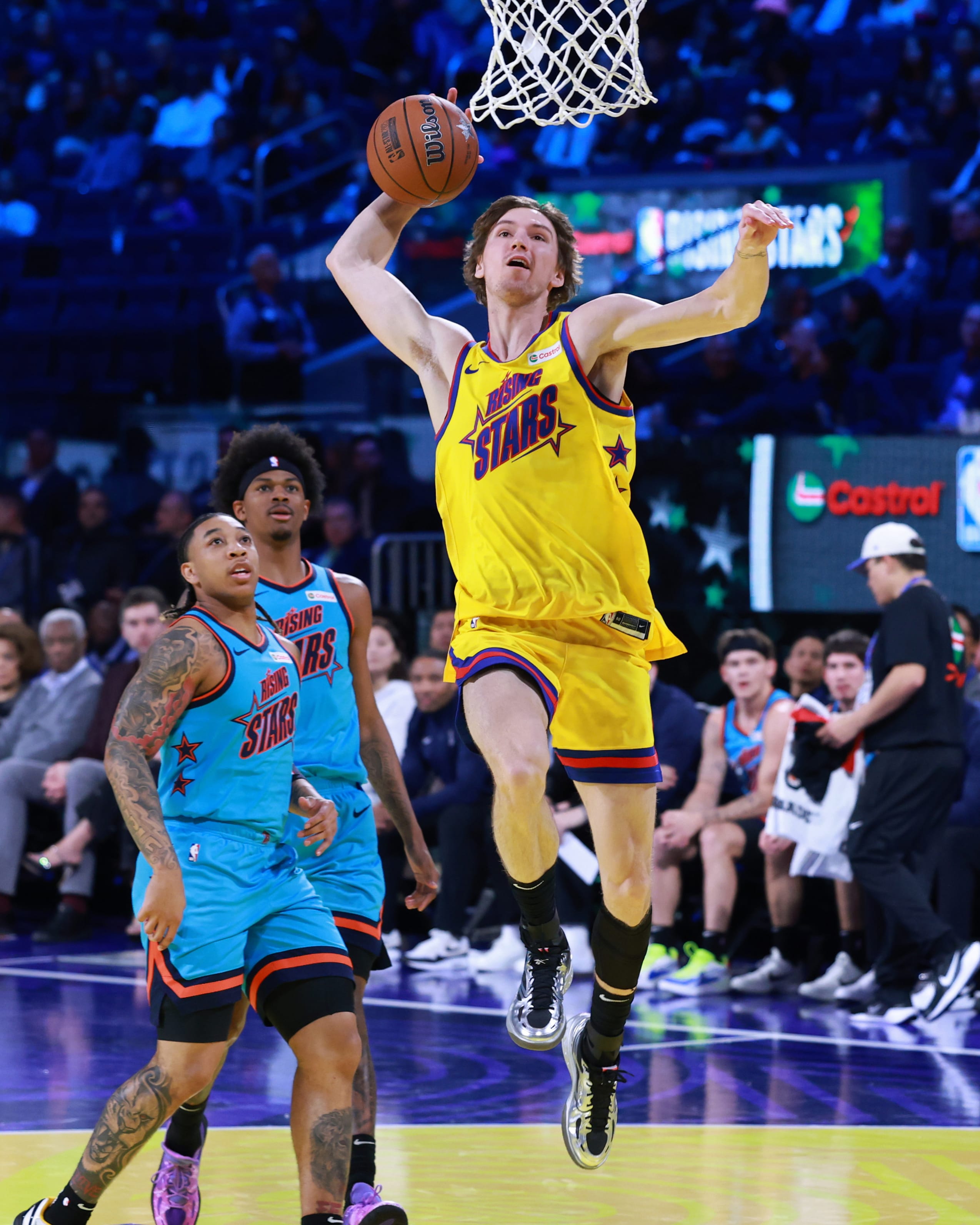 Matas Buzelis makes a strong impression at NBA All-Star Weekend ...