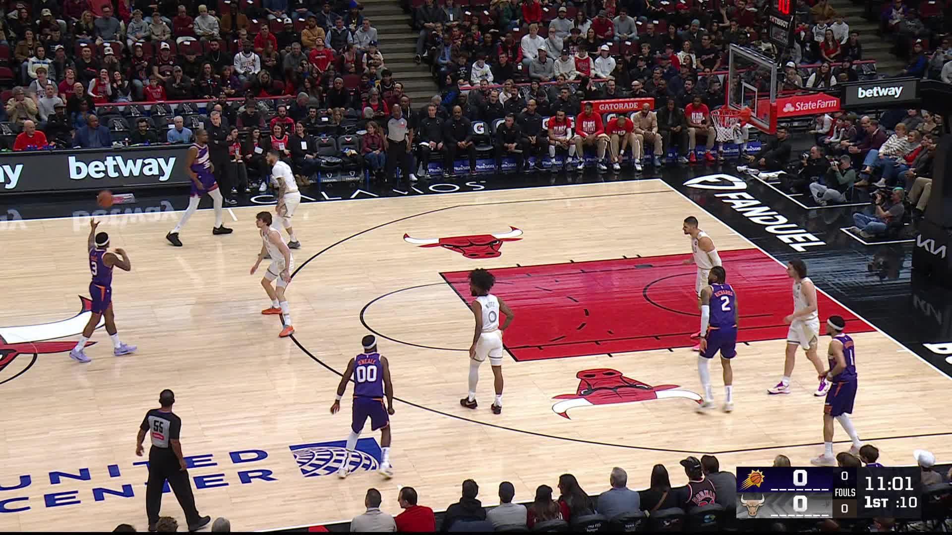 Phoenix Suns vs Chicago Bulls Feb 22, 2025 Game Summary