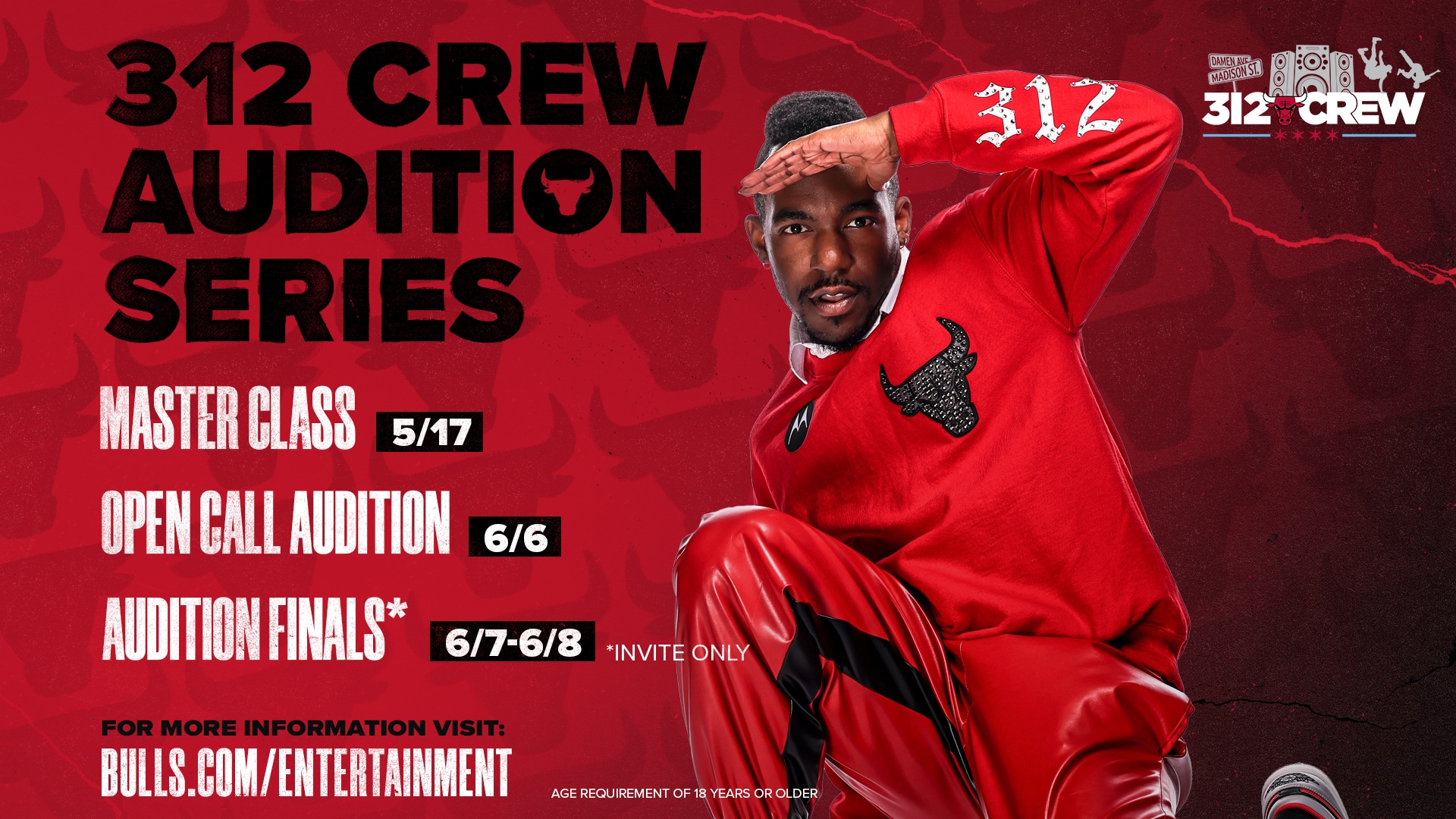 312 Crew Audition Information 2025-26 | Chicago Bulls