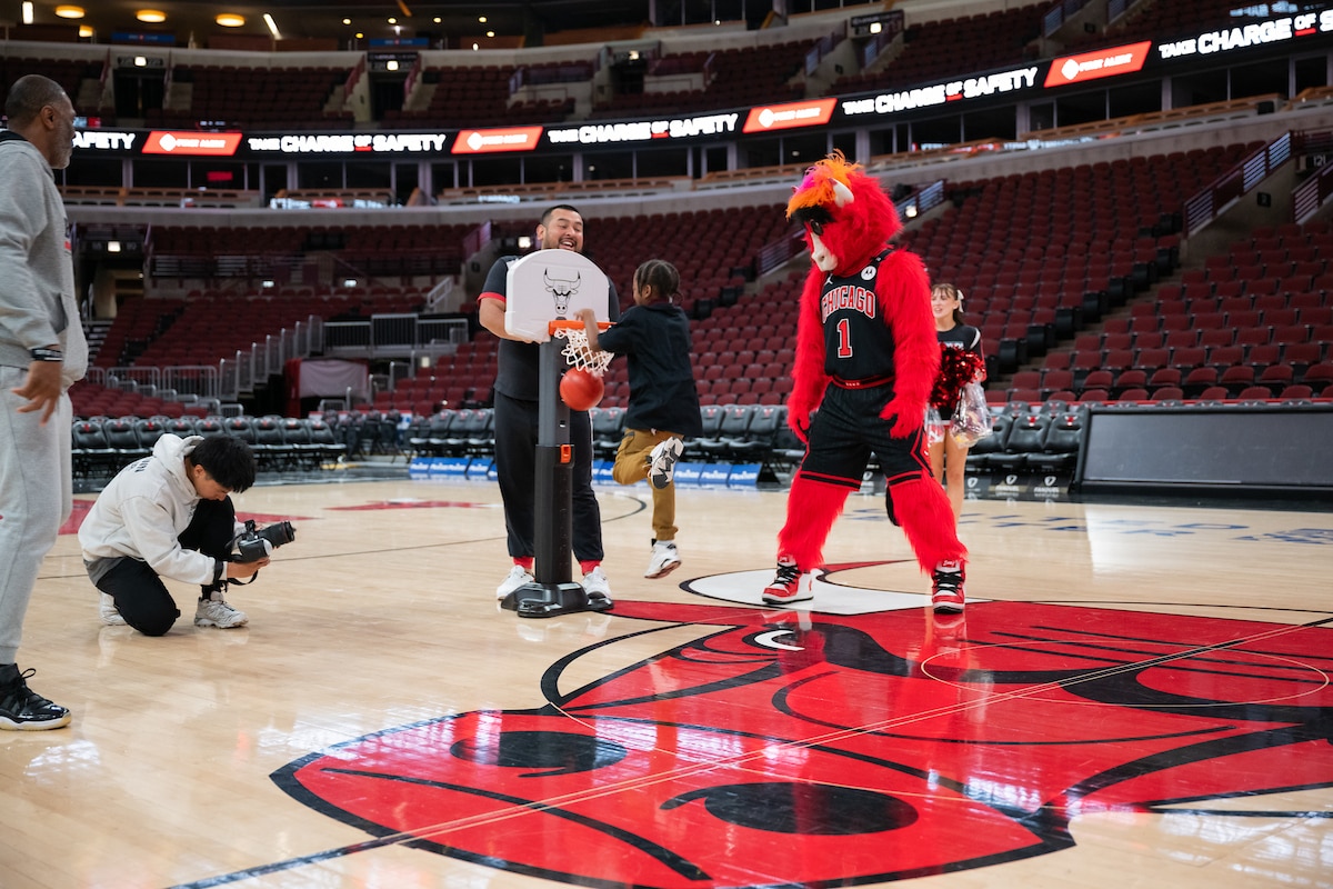 Bulls and First Alert Host Take Charge of Safety Event at the United ...