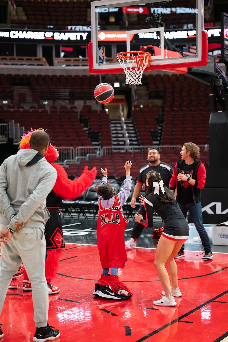 Bulls and First Alert Host Take Charge of Safety Event at the United ...